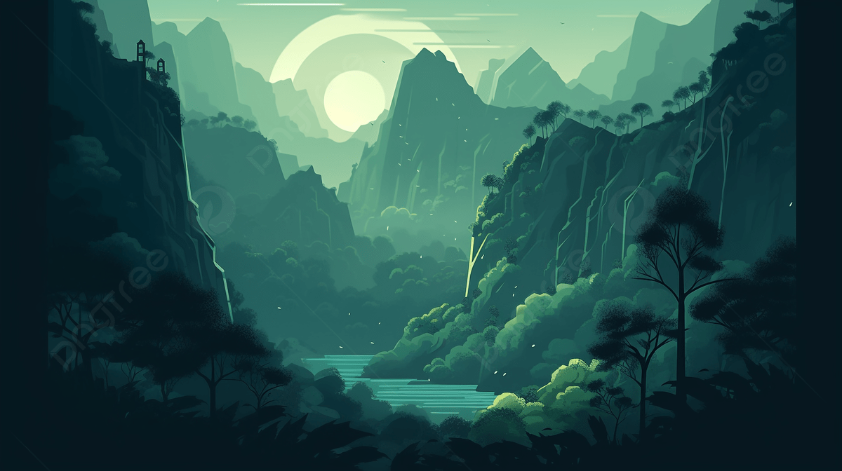 Flat Landscape Wallpapers - Top Free Flat Landscape Backgrounds - WallpaperAccess