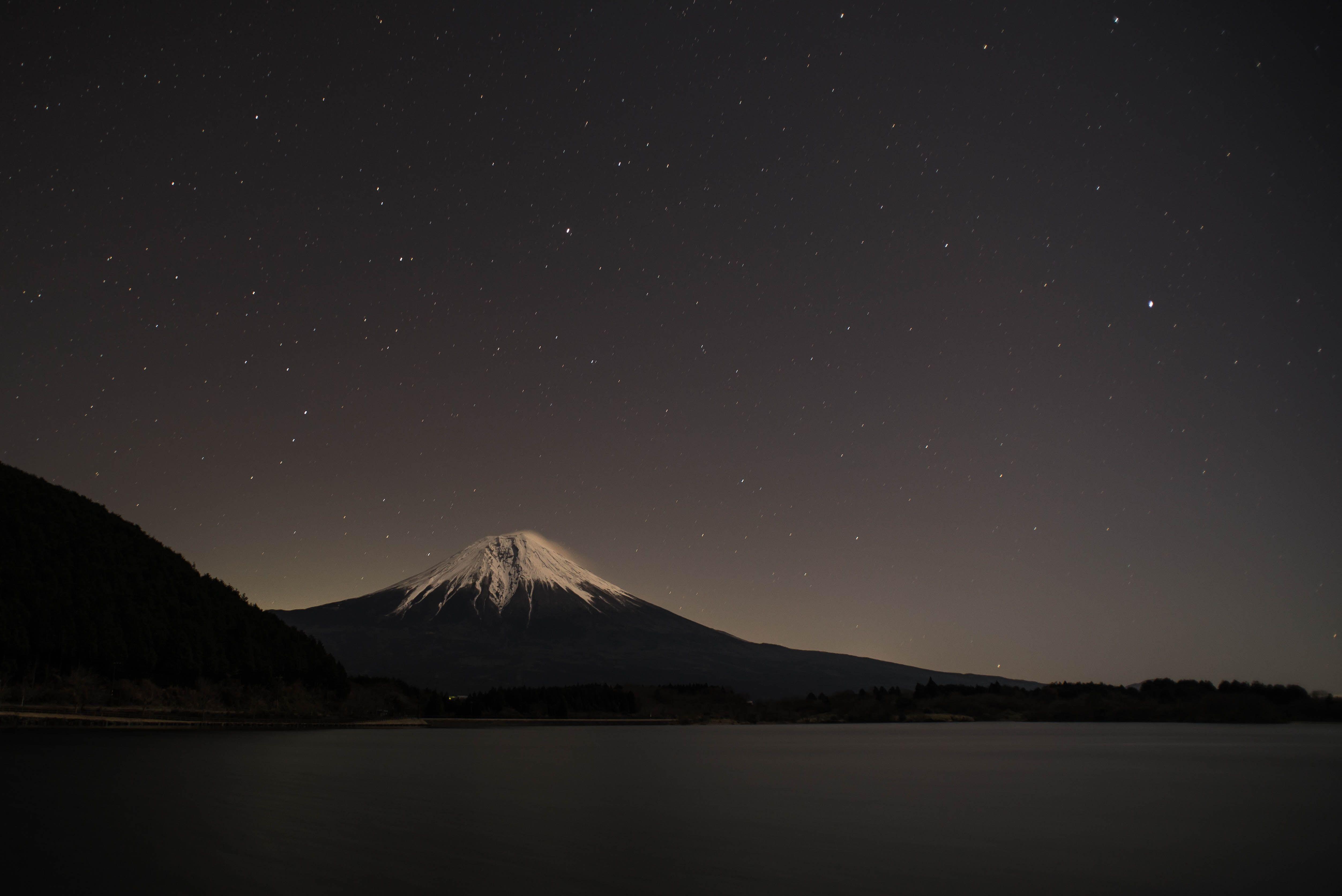 Night Mount Fuji Wallpapers - Top Free Night Mount Fuji Backgrounds ...