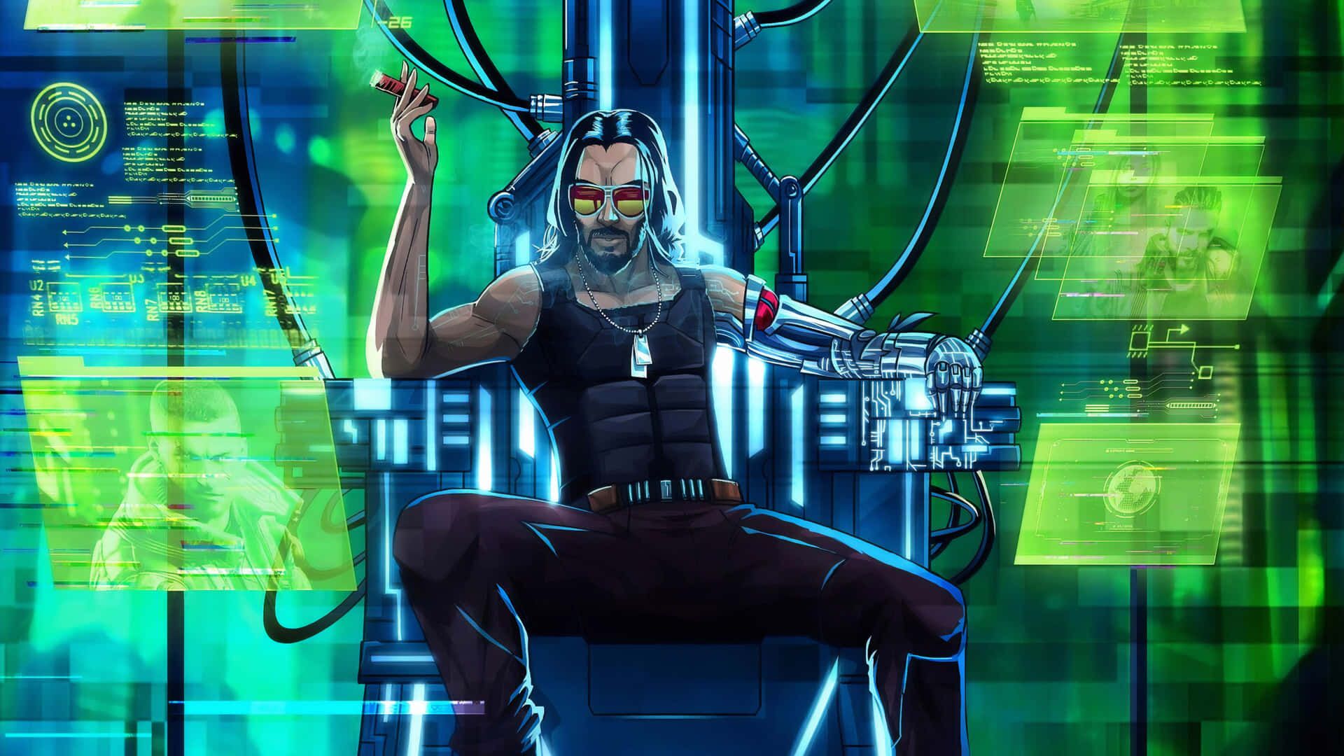 Cyberpunk Green Wallpapers - Top Free Cyberpunk Green Backgrounds ...