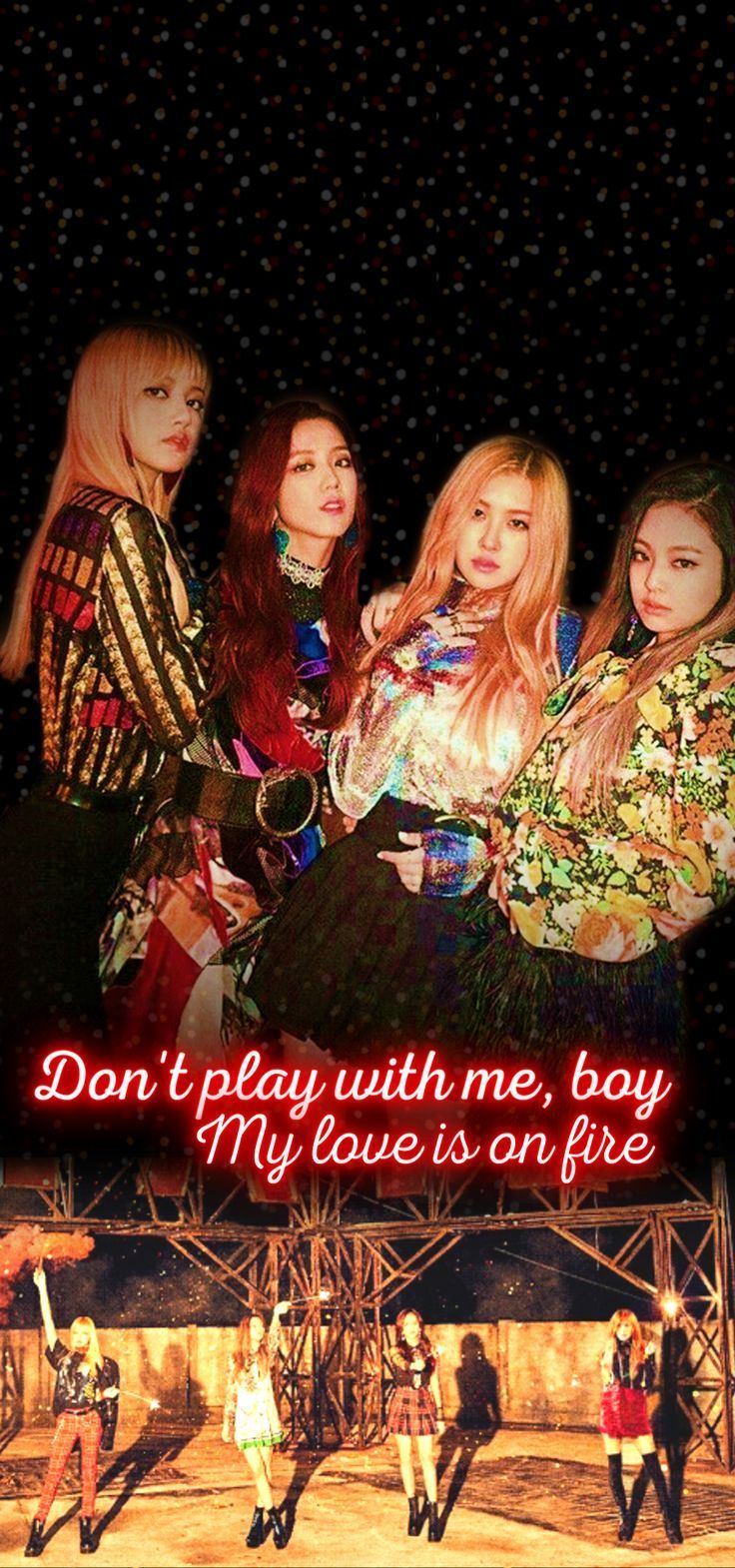 Blackpink Playing With Fire Wallpapers - Top Free Blackpink Playing With Fire Backgrounds ...