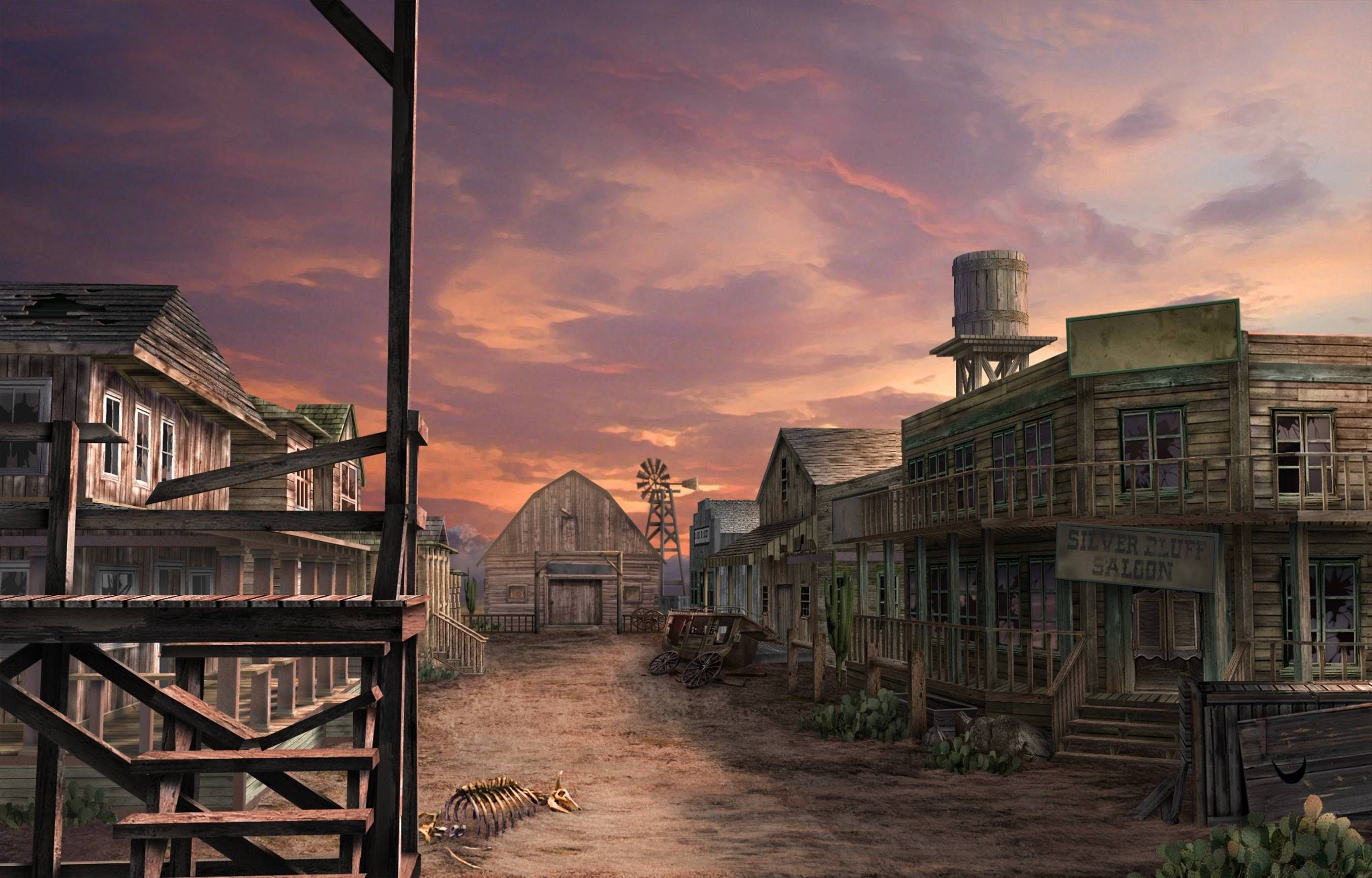 Western Town Wallpapers - Top Free Western Town Backgrounds ...