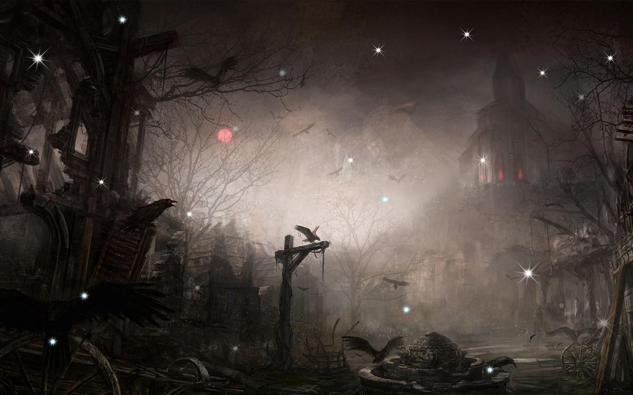 Dark Night Horror Wallpapers - Top Free Dark Night Horror Backgrounds ...