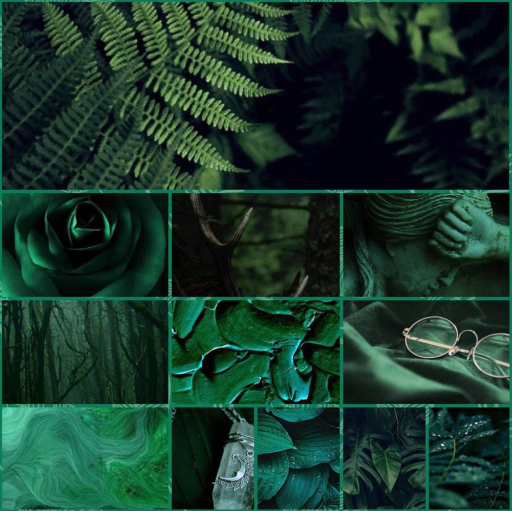 Dark Green Collage Wallpapers - Top Free Dark Green Collage Backgrounds ...