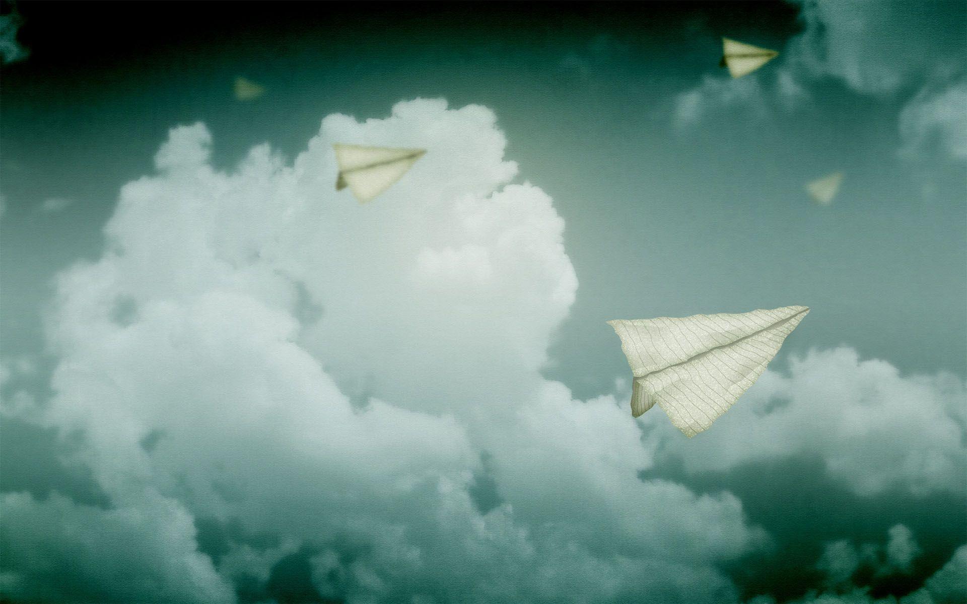 Paper Airplane Wallpapers - Top Free Paper Airplane Backgrounds ...