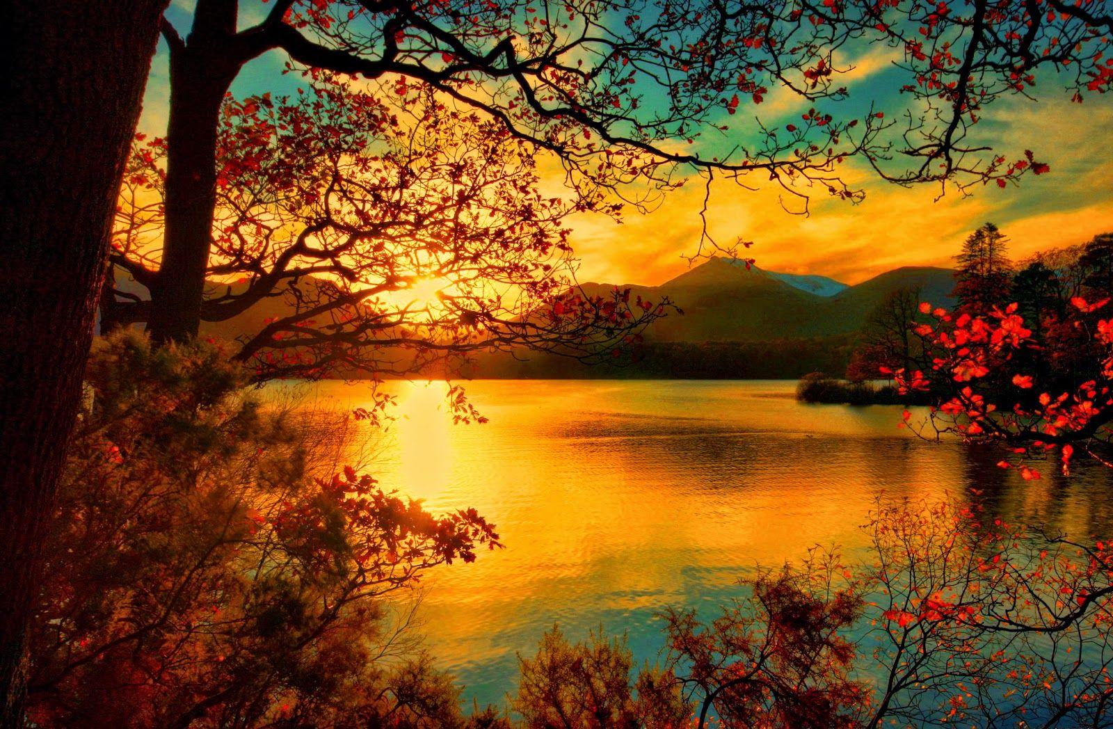 Fall Sunrise Wallpapers - Top Free Fall Sunrise Backgrounds ...