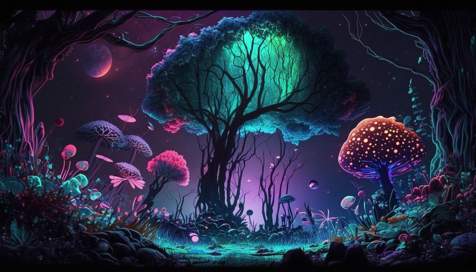 Trippy Forest Wallpapers - Top Free Trippy Forest Backgrounds ...