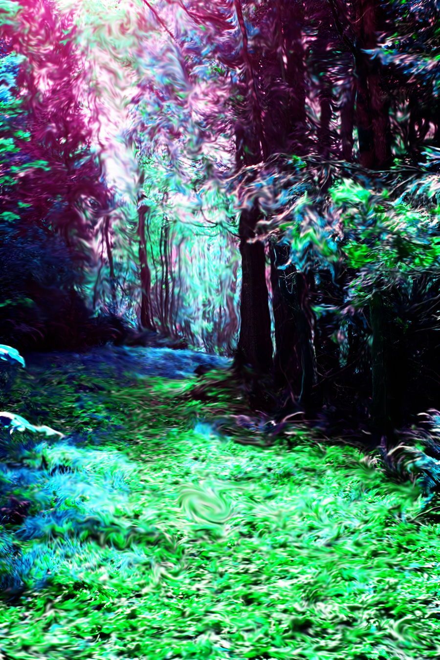 Trippy Forest Wallpapers - Top Free Trippy Forest Backgrounds ...
