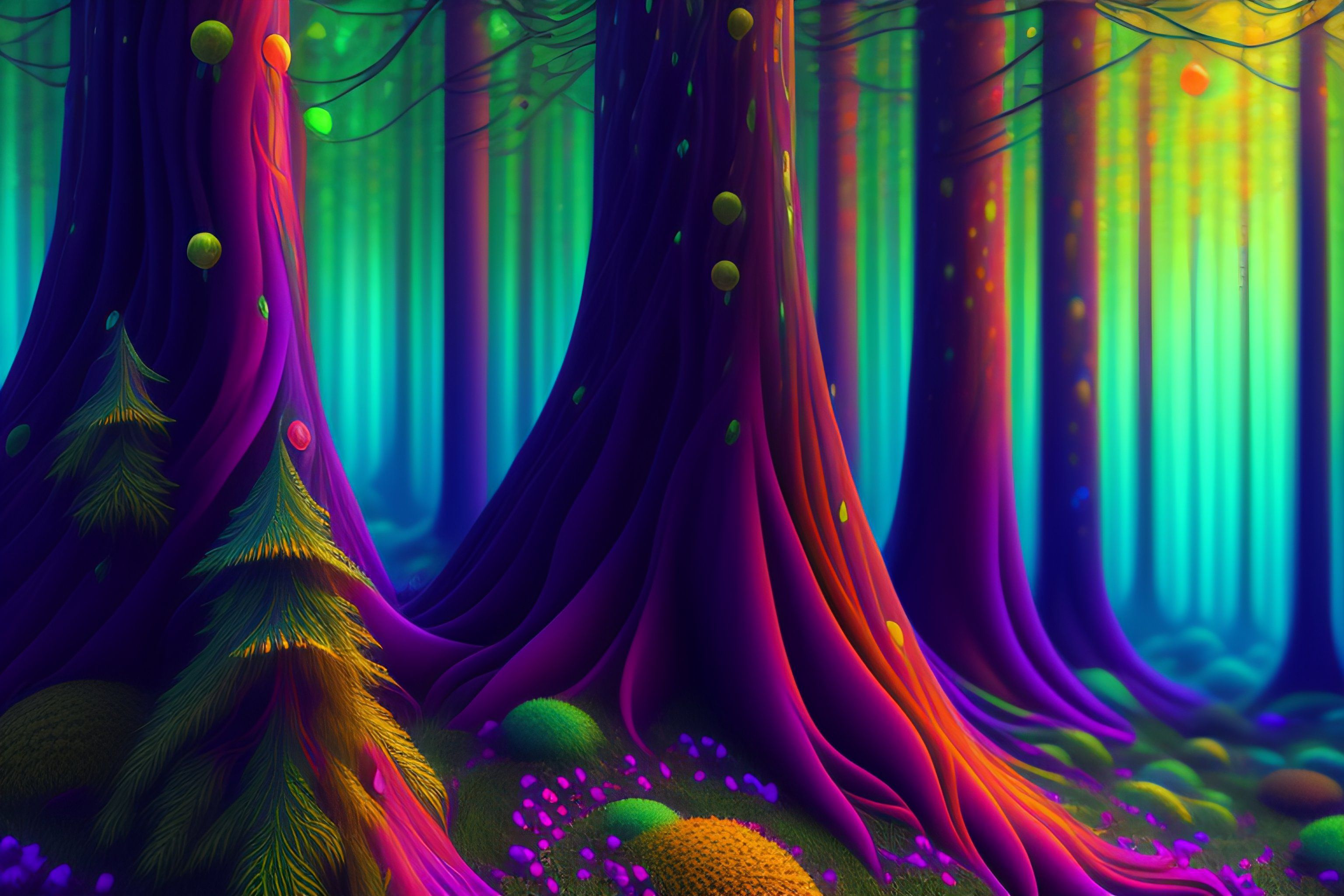 Trippy Forest Wallpapers - Top Free Trippy Forest Backgrounds ...