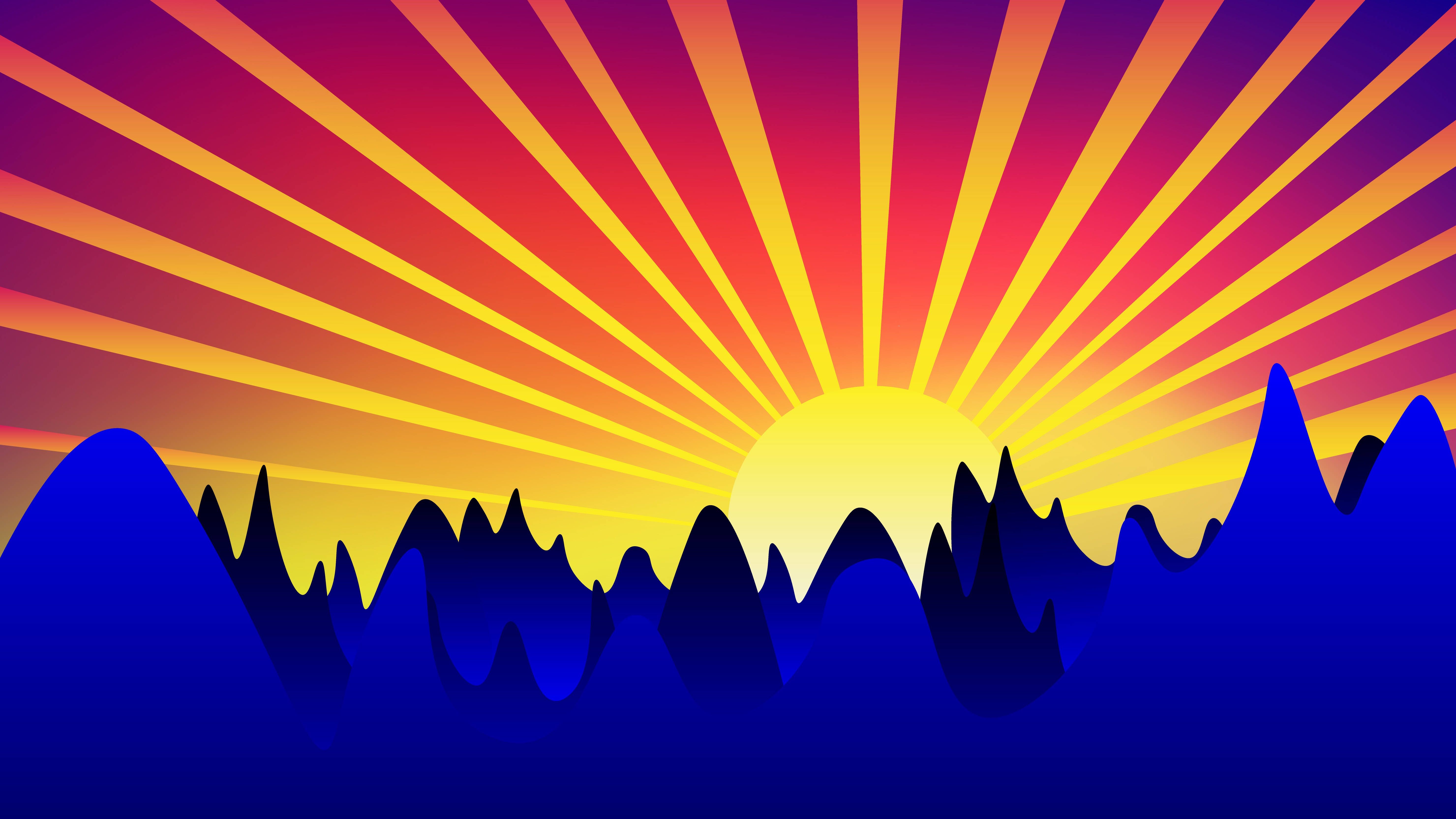 Sunrise Art Wallpapers - Top Free Sunrise Art Backgrounds - WallpaperAccess