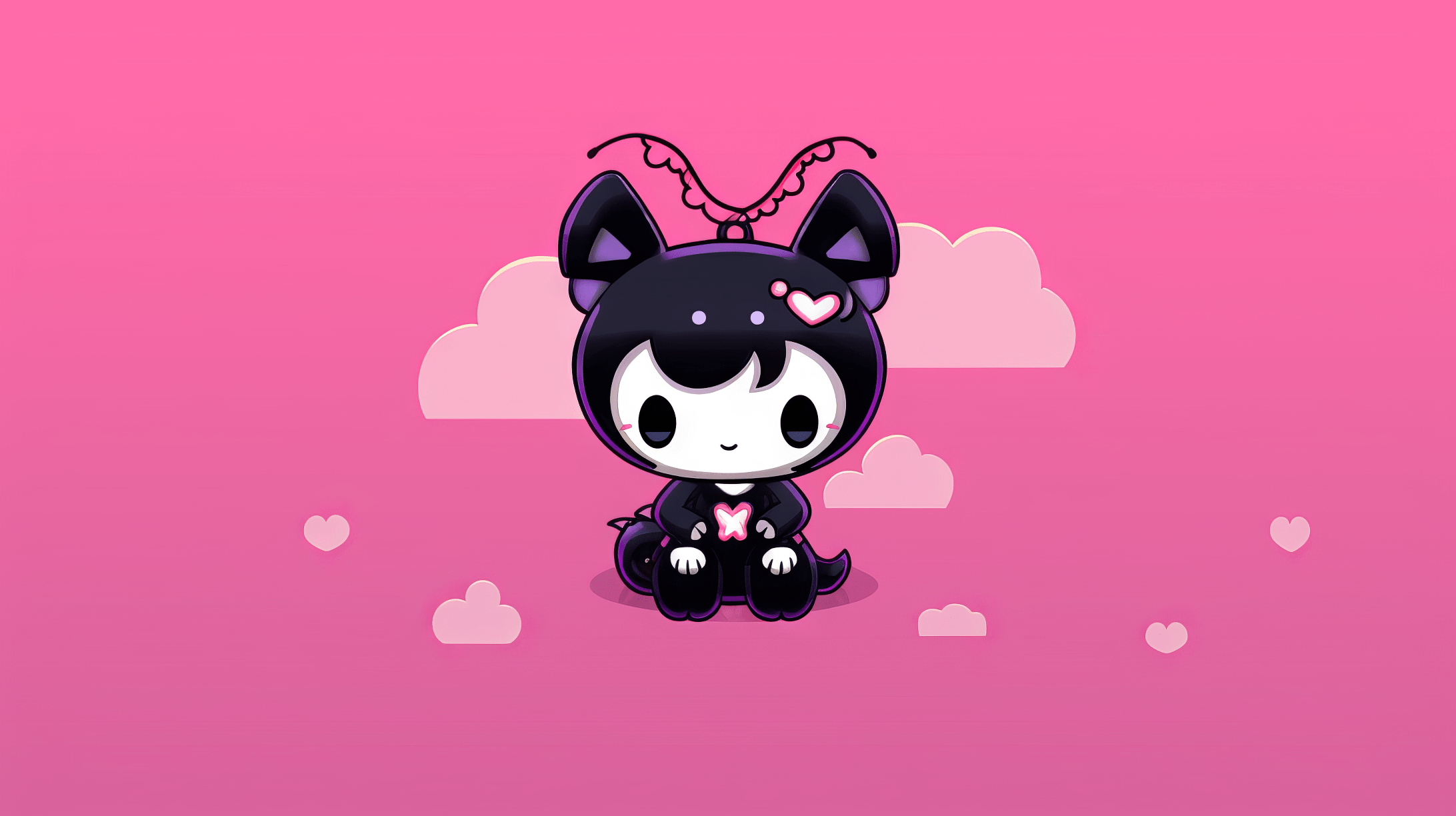 Cute Kuromi Wallpapers - Top Free Cute Kuromi Backgrounds - WallpaperAccess