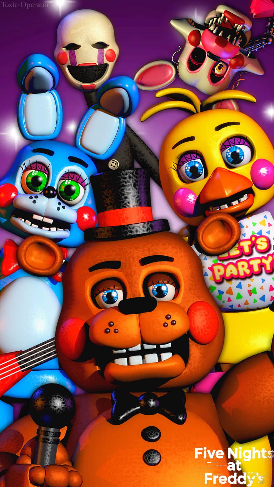 FNAF iPhone Wallpapers - Top Free FNAF iPhone Backgrounds - WallpaperAccess