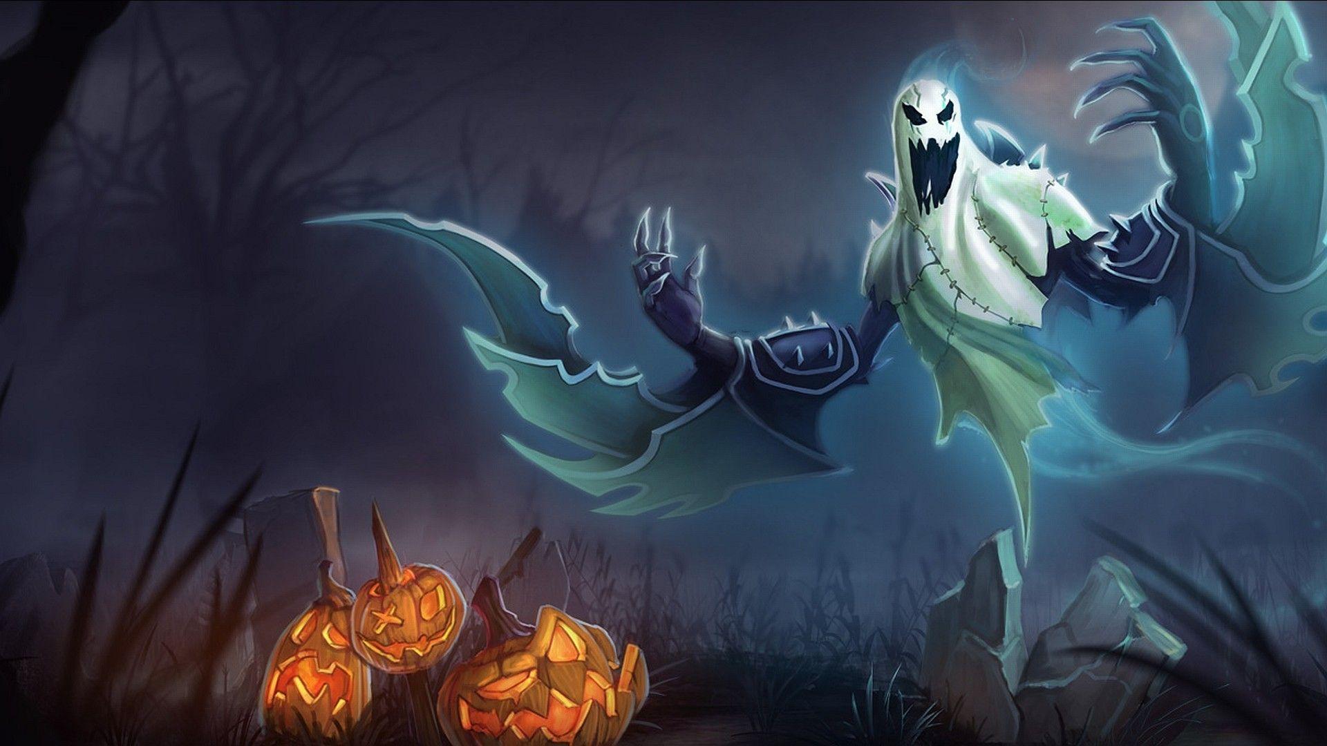 Halloween Ghost Desktop Wallpapers Top Free Halloween Ghost Desktop