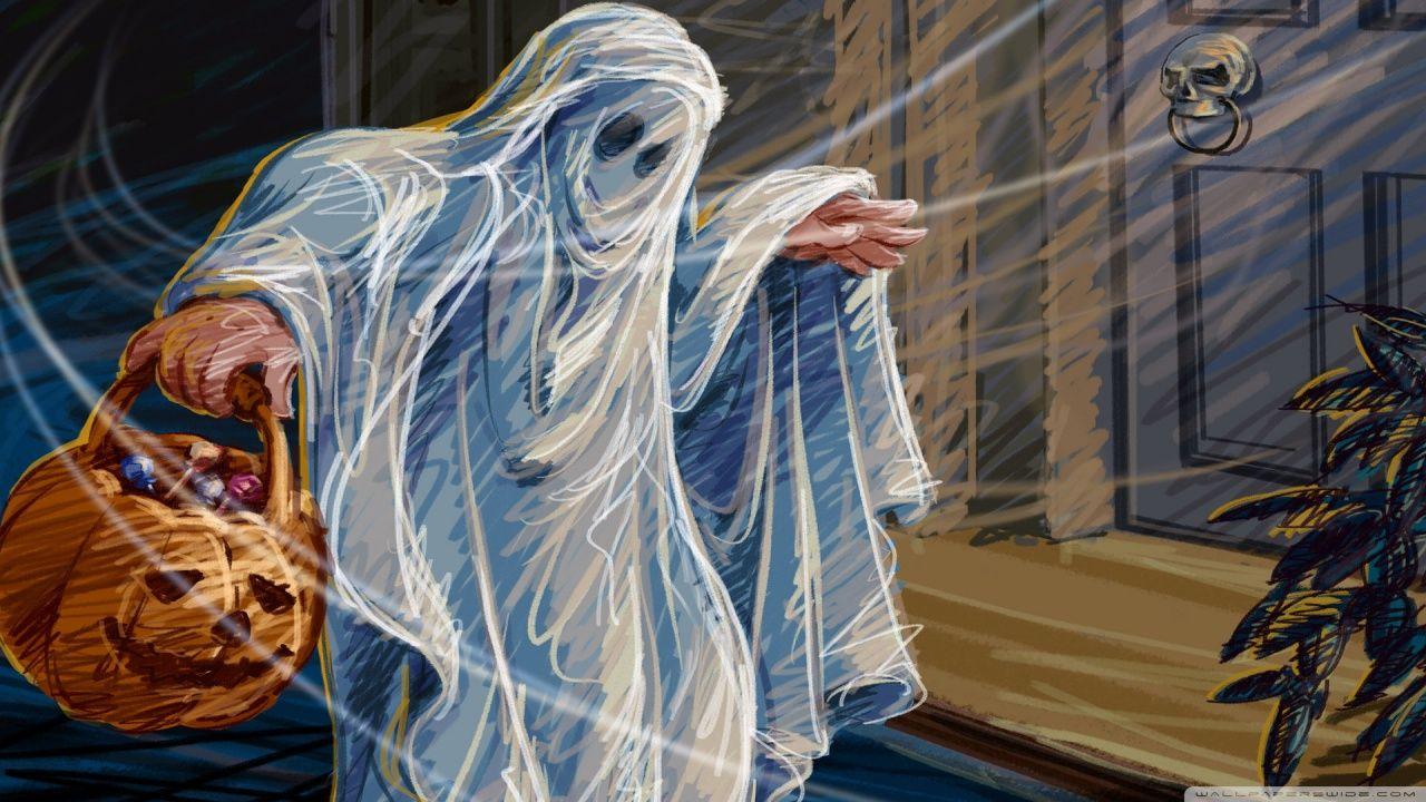 Halloween Ghost Desktop Wallpapers - Top Free Halloween Ghost Desktop ...