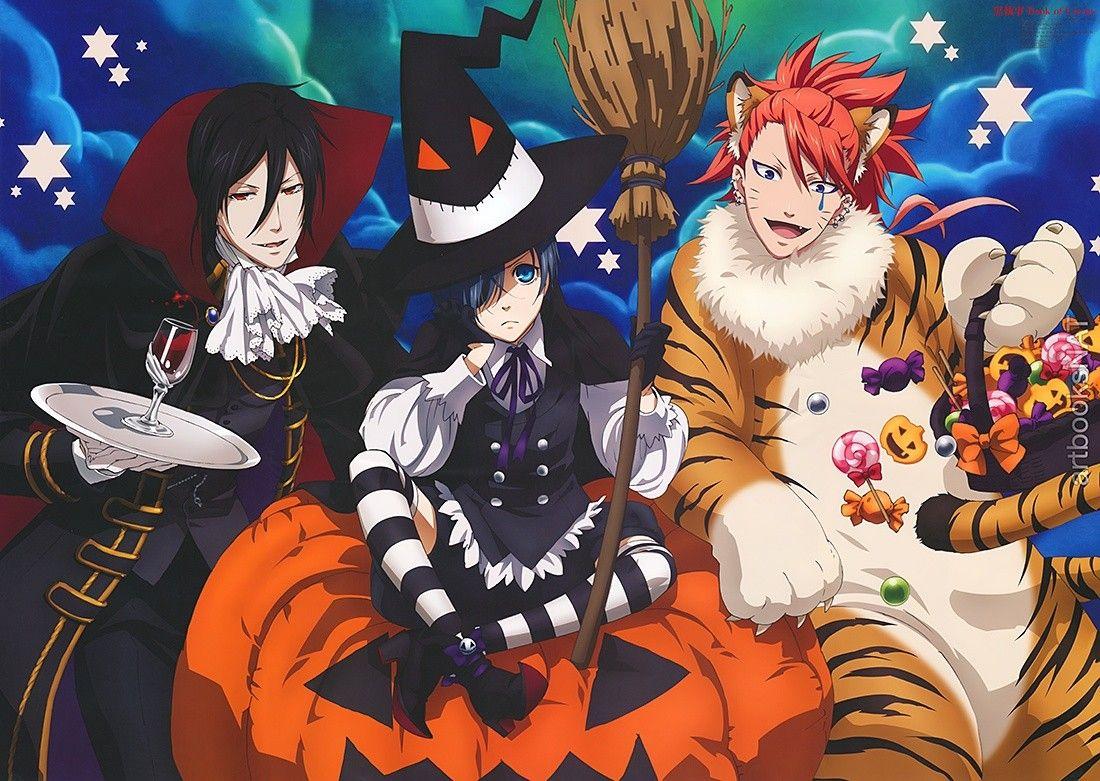Black Butler Halloween Wallpapers - Top Free Black Butler Halloween ...