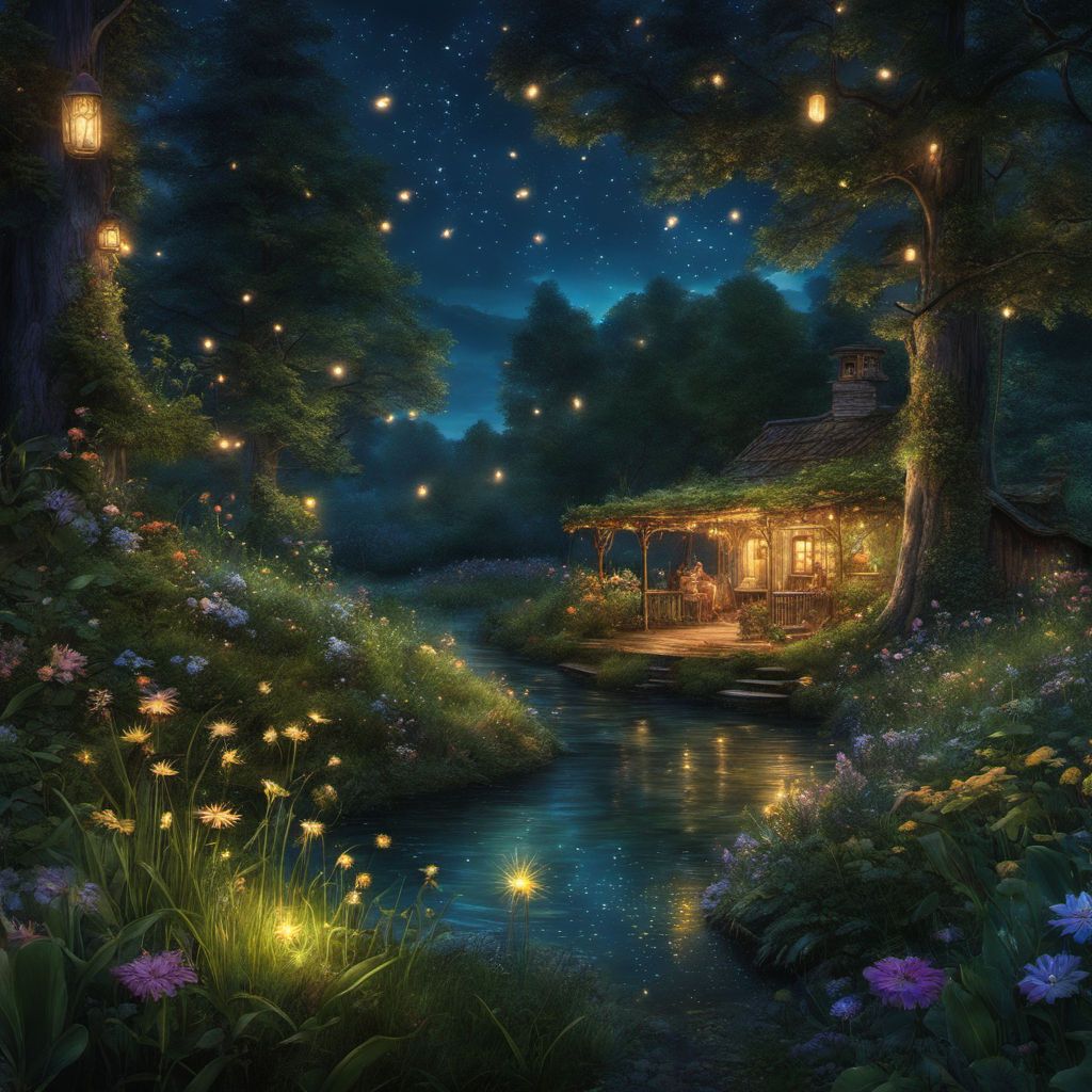 Forest of Fireflies Wallpapers - Top Free Forest of Fireflies ...