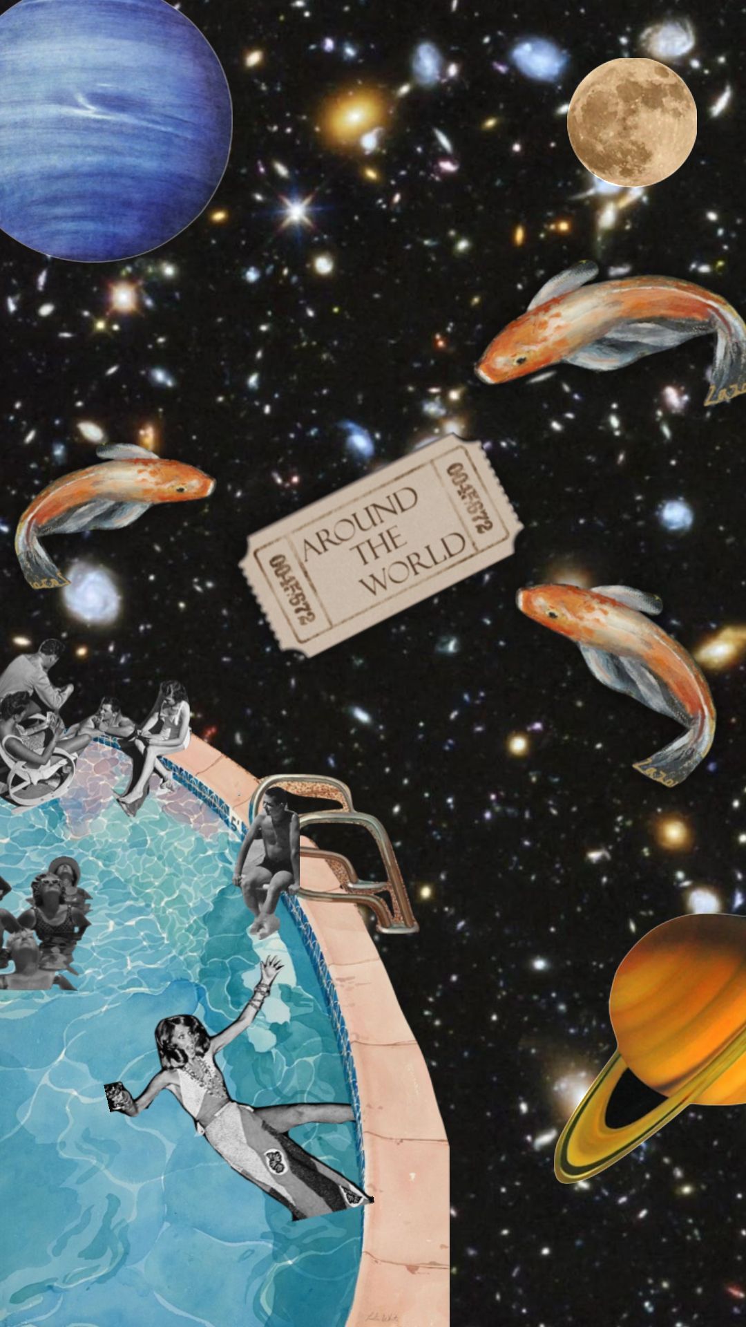 Space Collage Wallpapers - Top Free Space Collage Backgrounds ...