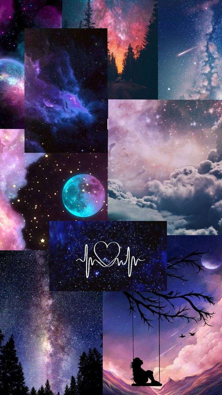 Space Collage Wallpapers - Top Free Space Collage Backgrounds ...