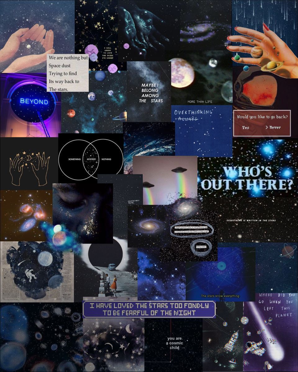 Space Collage Wallpapers - Top Free Space Collage Backgrounds ...