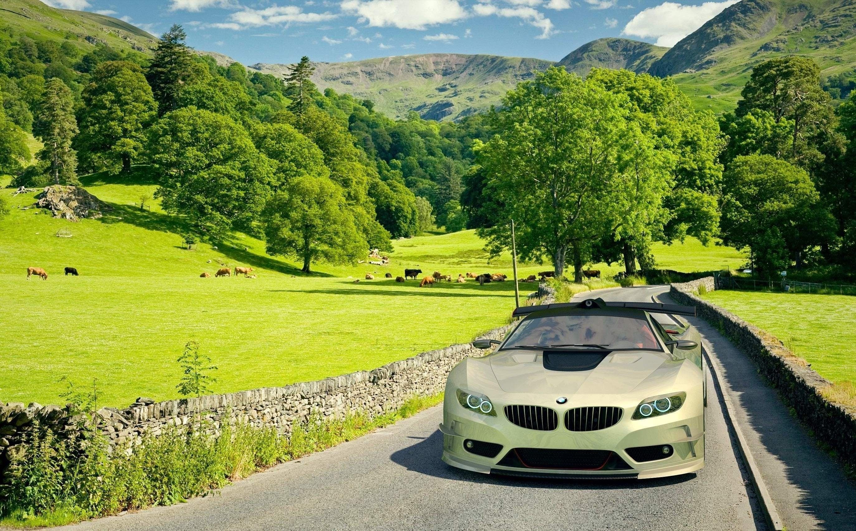 Car In Nature Wallpapers - Top Free Car In Nature Backgrounds ...