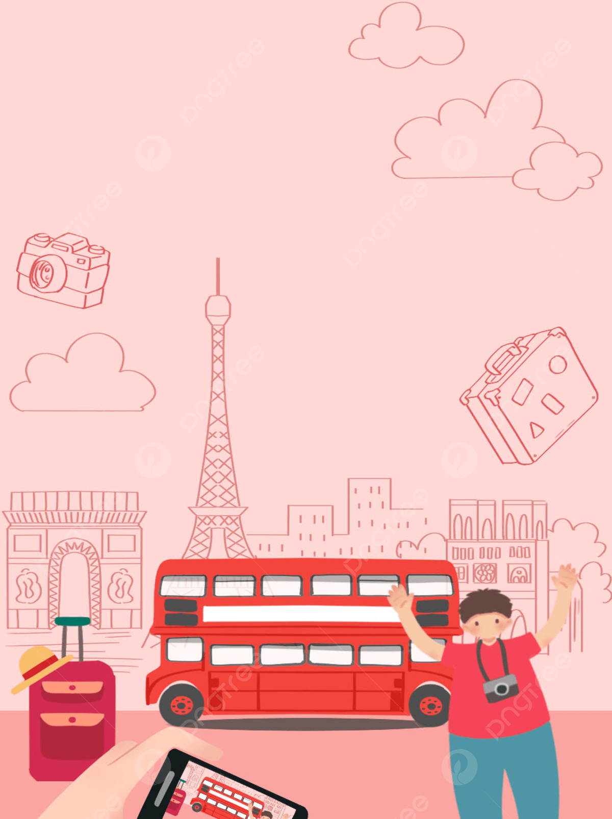 Pink Travel Wallpapers - Top Free Pink Travel Backgrounds - WallpaperAccess