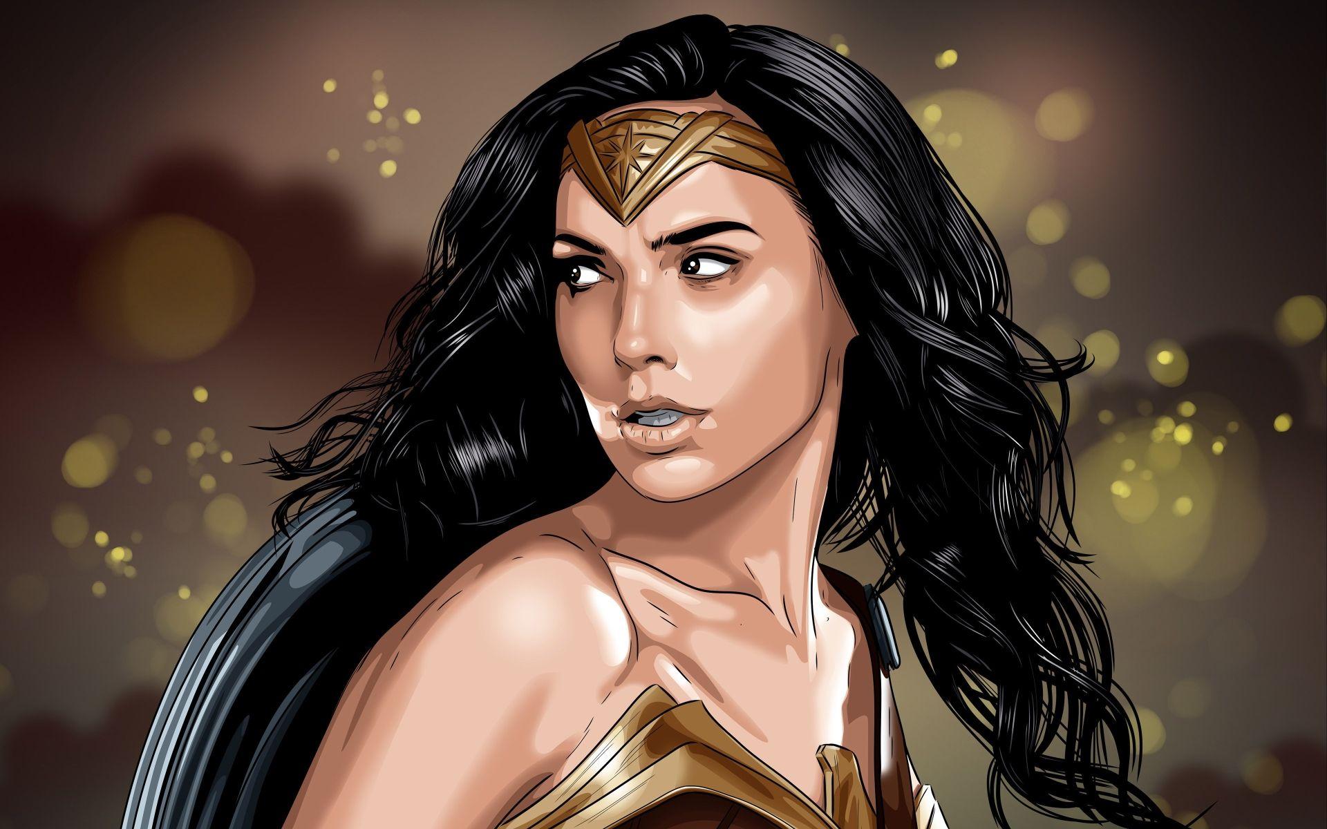 Wonder Woman Cartoon Wallpapers - Top Free Wonder Woman Cartoon ...