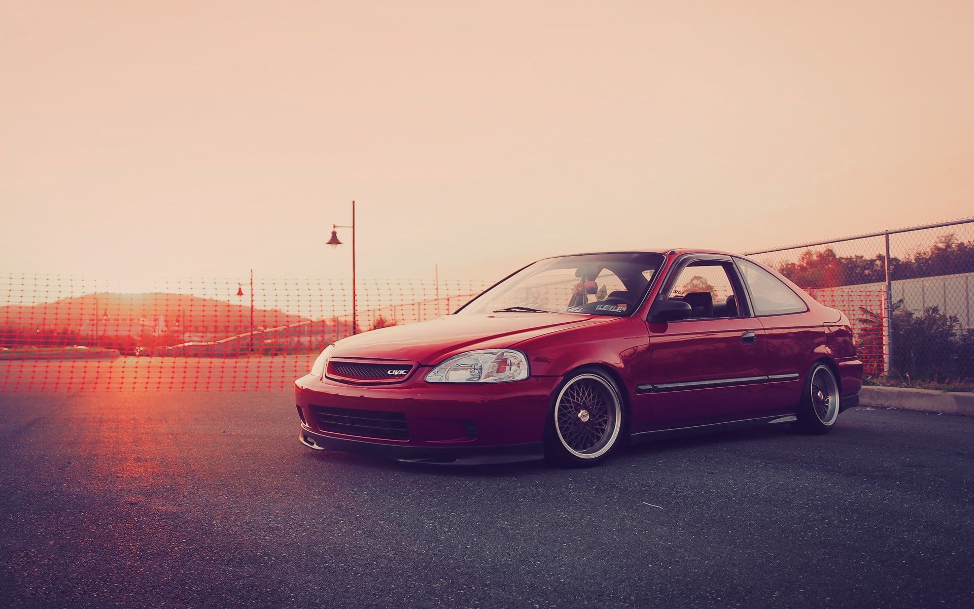 Red Honda Civic Wallpapers - Top Free Red Honda Civic Backgrounds ...