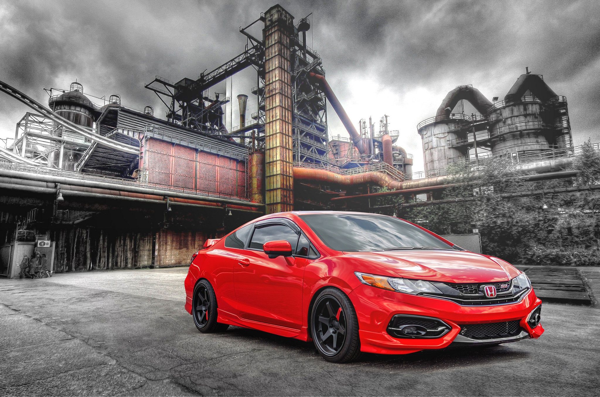 Red Honda Civic Wallpapers - Top Free Red Honda Civic Backgrounds ...