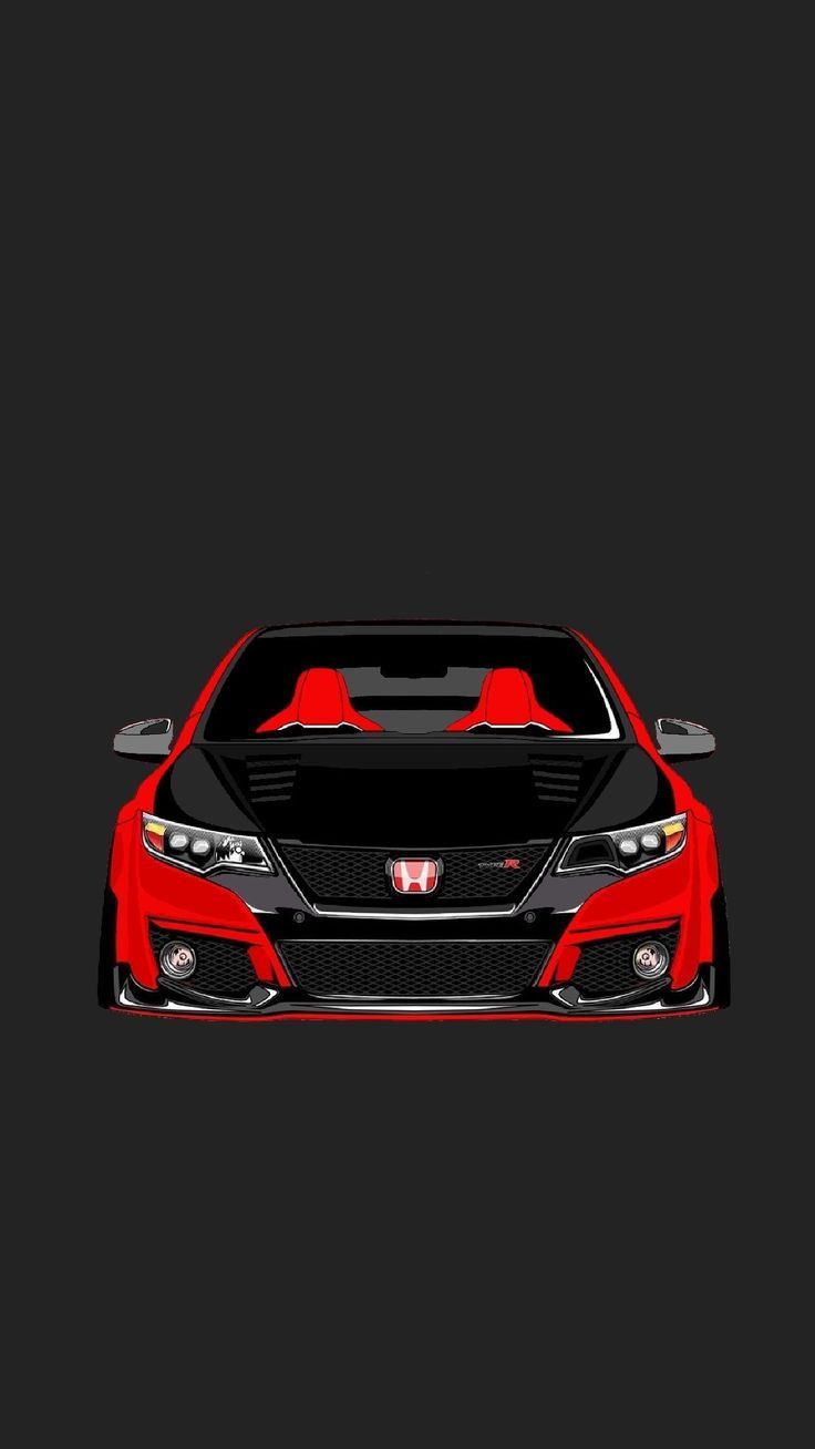 Red Honda Civic Wallpapers - Top Free Red Honda Civic Backgrounds ...