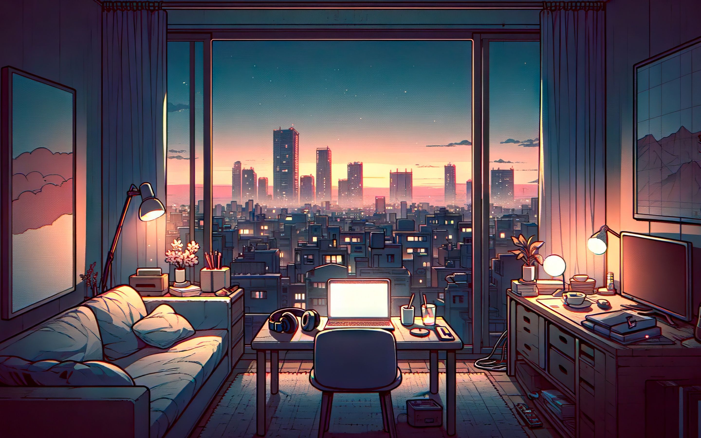 Space Lofi Wallpapers - Top Free Space Lofi Backgrounds - WallpaperAccess