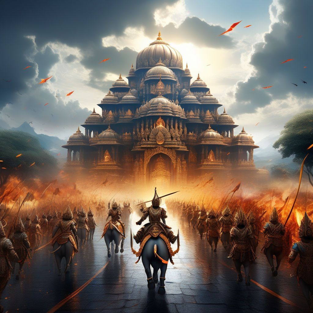 Mahabharat War Wallpapers - Top Free Mahabharat War Backgrounds ...