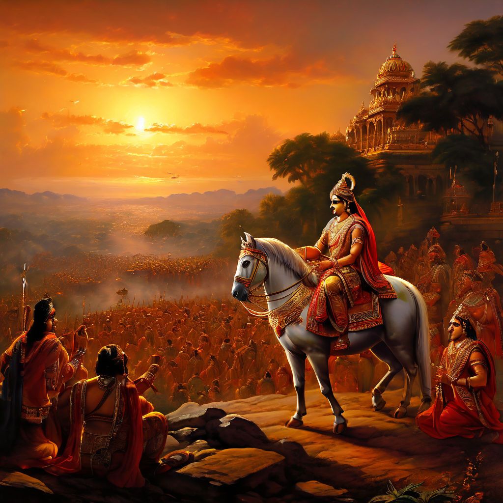 Mahabharat War Wallpapers - Top Free Mahabharat War Backgrounds ...