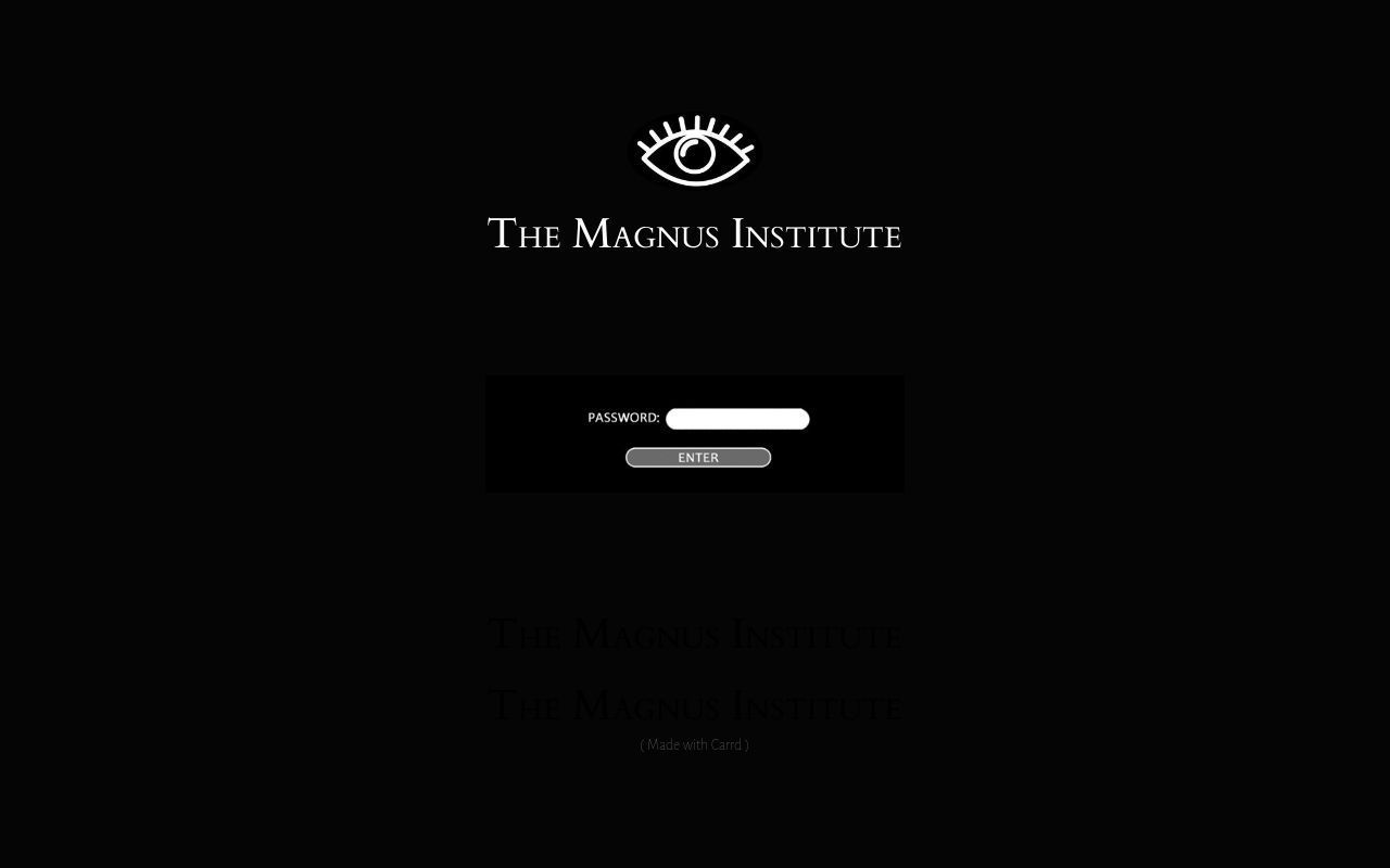 The Magnus Archives Wallpapers - Top Free The Magnus Archives ...