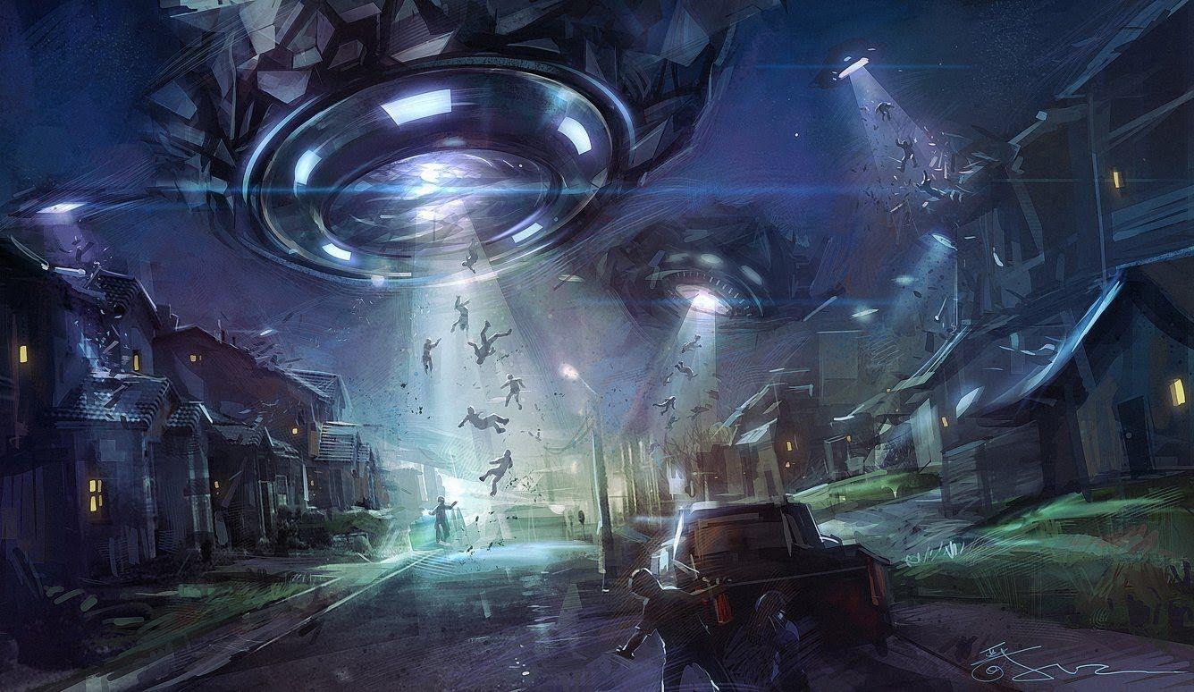 Alien UFO Wallpapers - Top Free Alien UFO Backgrounds - WallpaperAccess