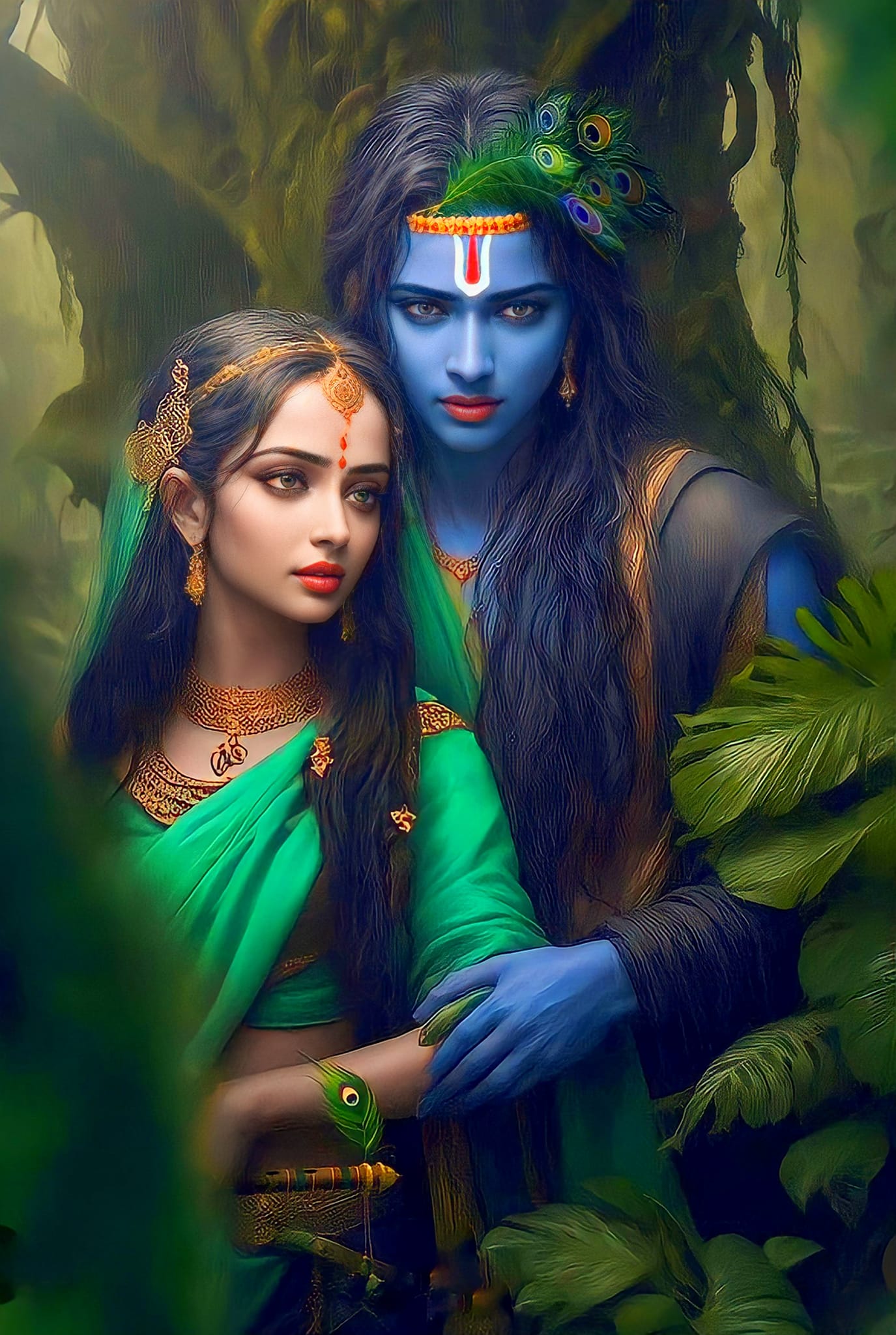 Krishna AI Wallpapers - Top Free Krishna AI Backgrounds - WallpaperAccess