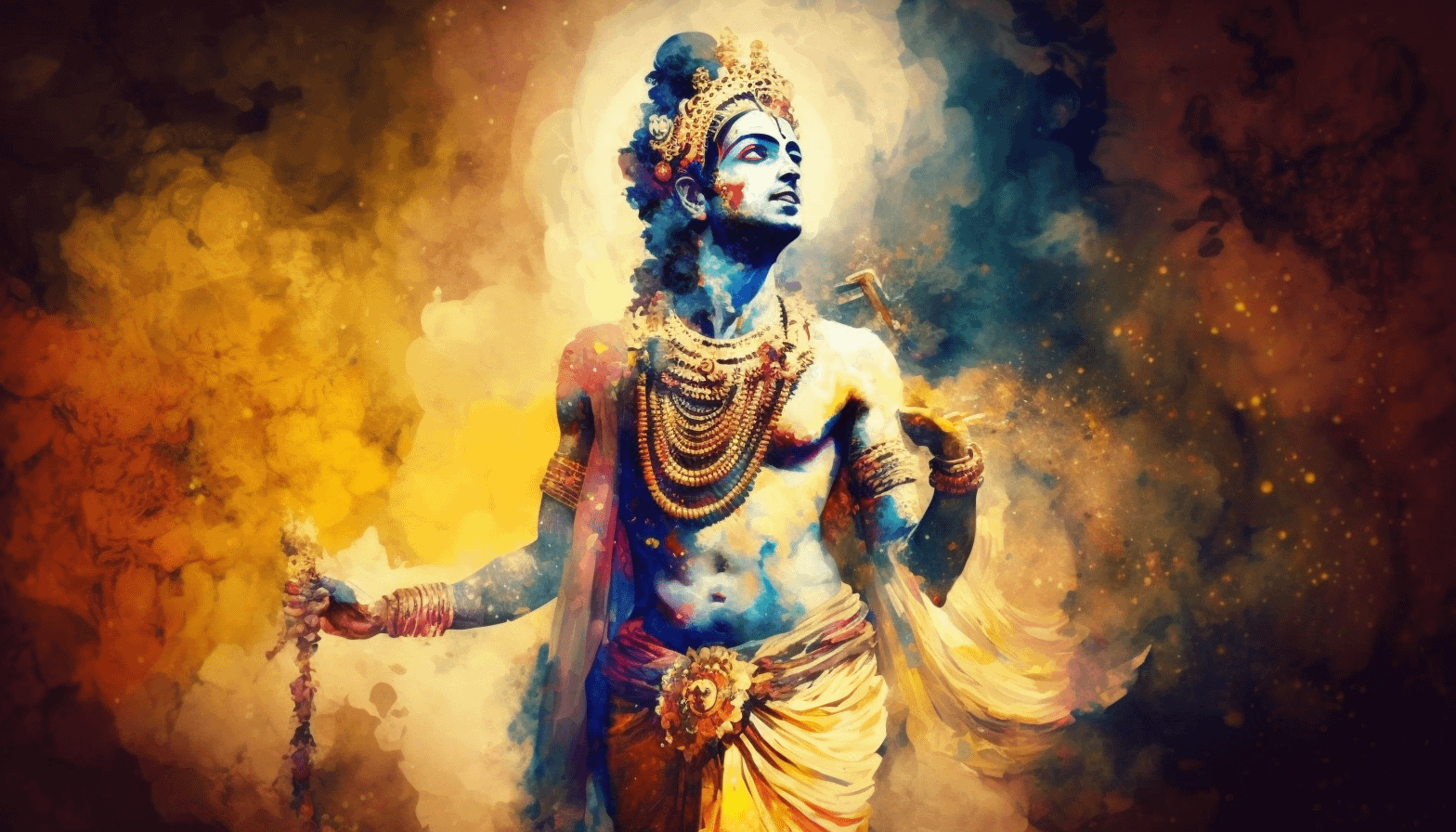 Krishna AI Wallpapers - Top Free Krishna AI Backgrounds - WallpaperAccess