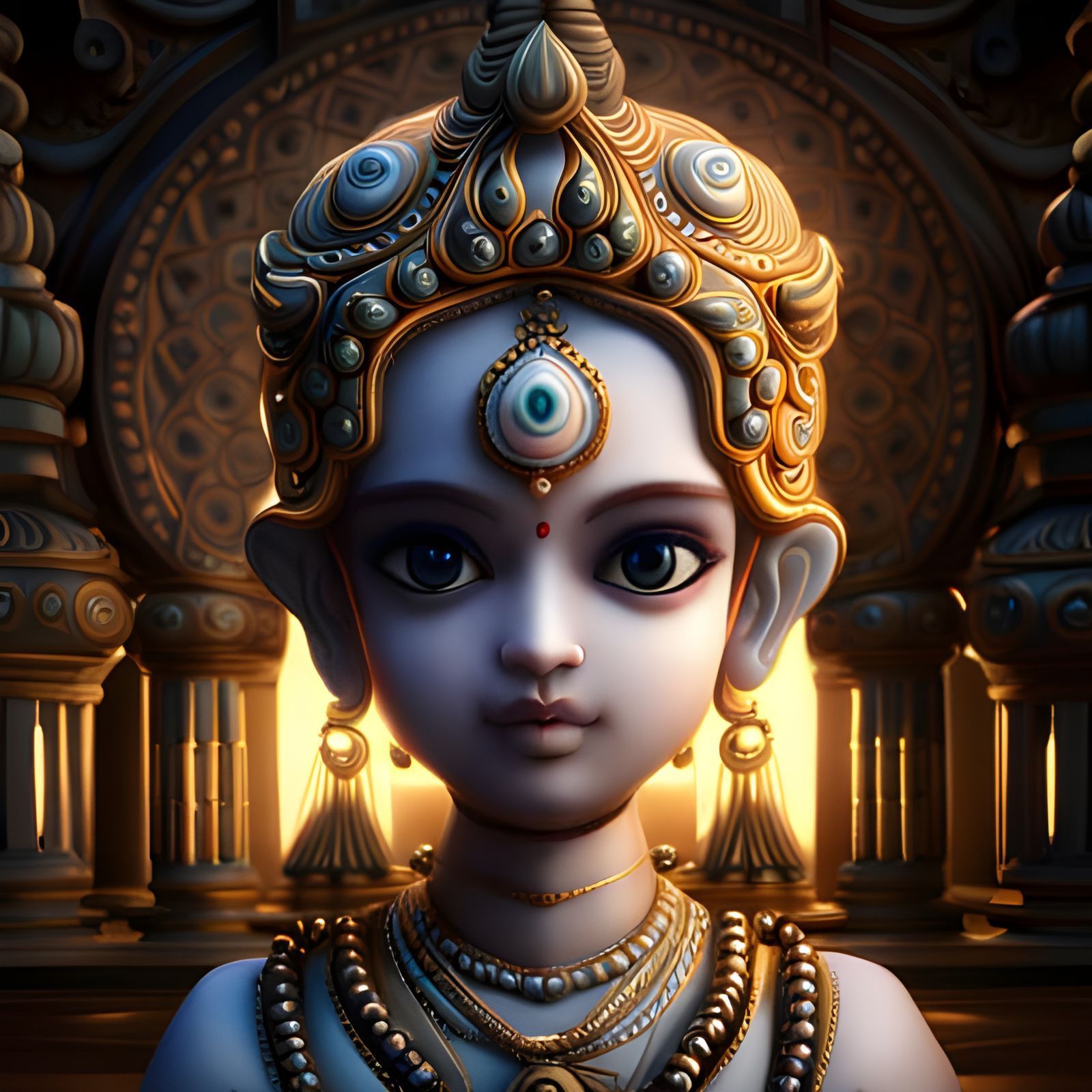 Krishna AI Wallpapers - Top Free Krishna AI Backgrounds - WallpaperAccess