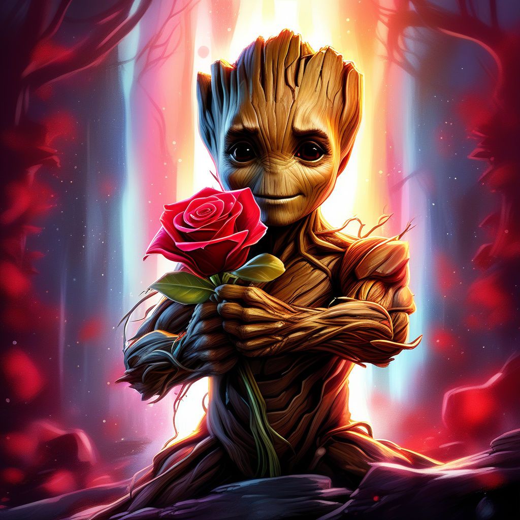 Groot Minimalist Wallpapers - Top Free Groot Minimalist Backgrounds ...