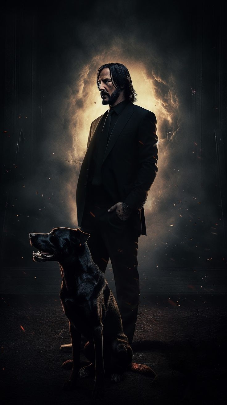 John Wick With Dog Wallpapers - Top Free John Wick With Dog Backgrounds ...