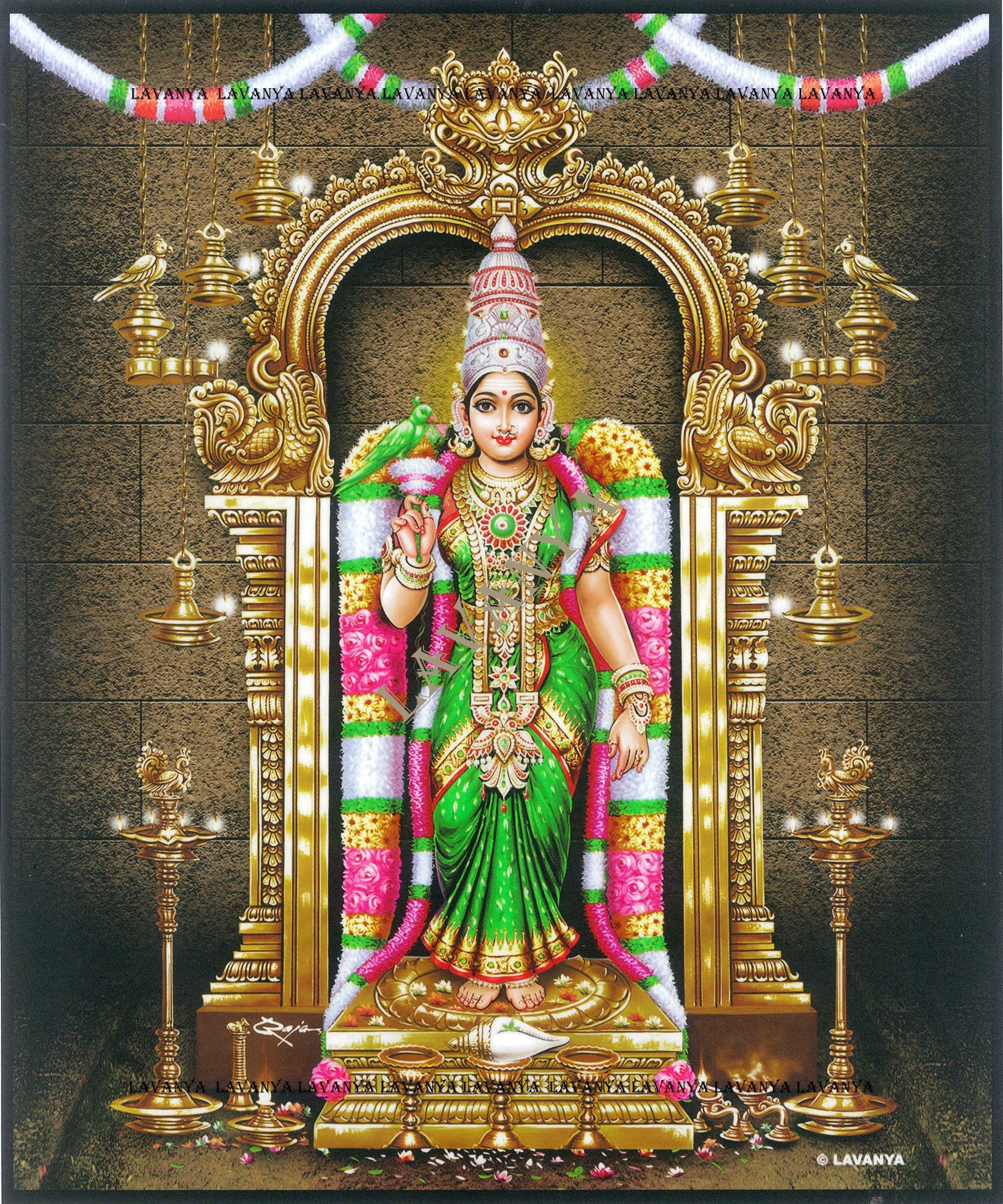 Meenakshi Amman Wallpapers - Top Free Meenakshi Amman Backgrounds - WallpaperAccess