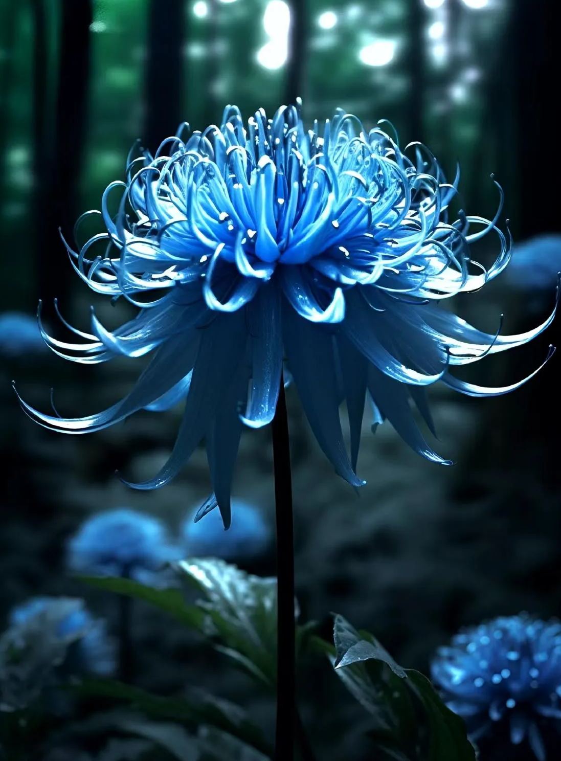 Blue Spider Lily Wallpapers - Top Free Blue Spider Lily Backgrounds ...