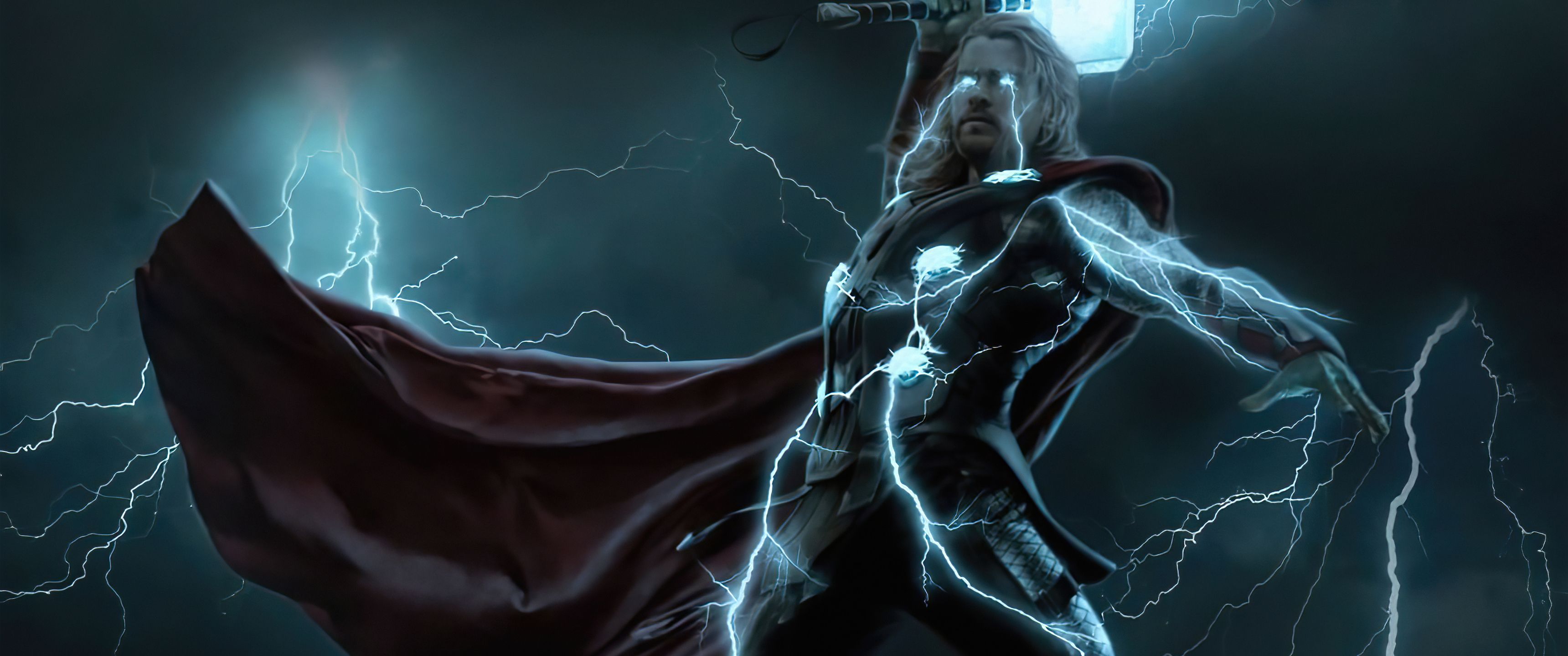 Thor With Thunder Wallpapers - Top Free Thor With Thunder Backgrounds ...