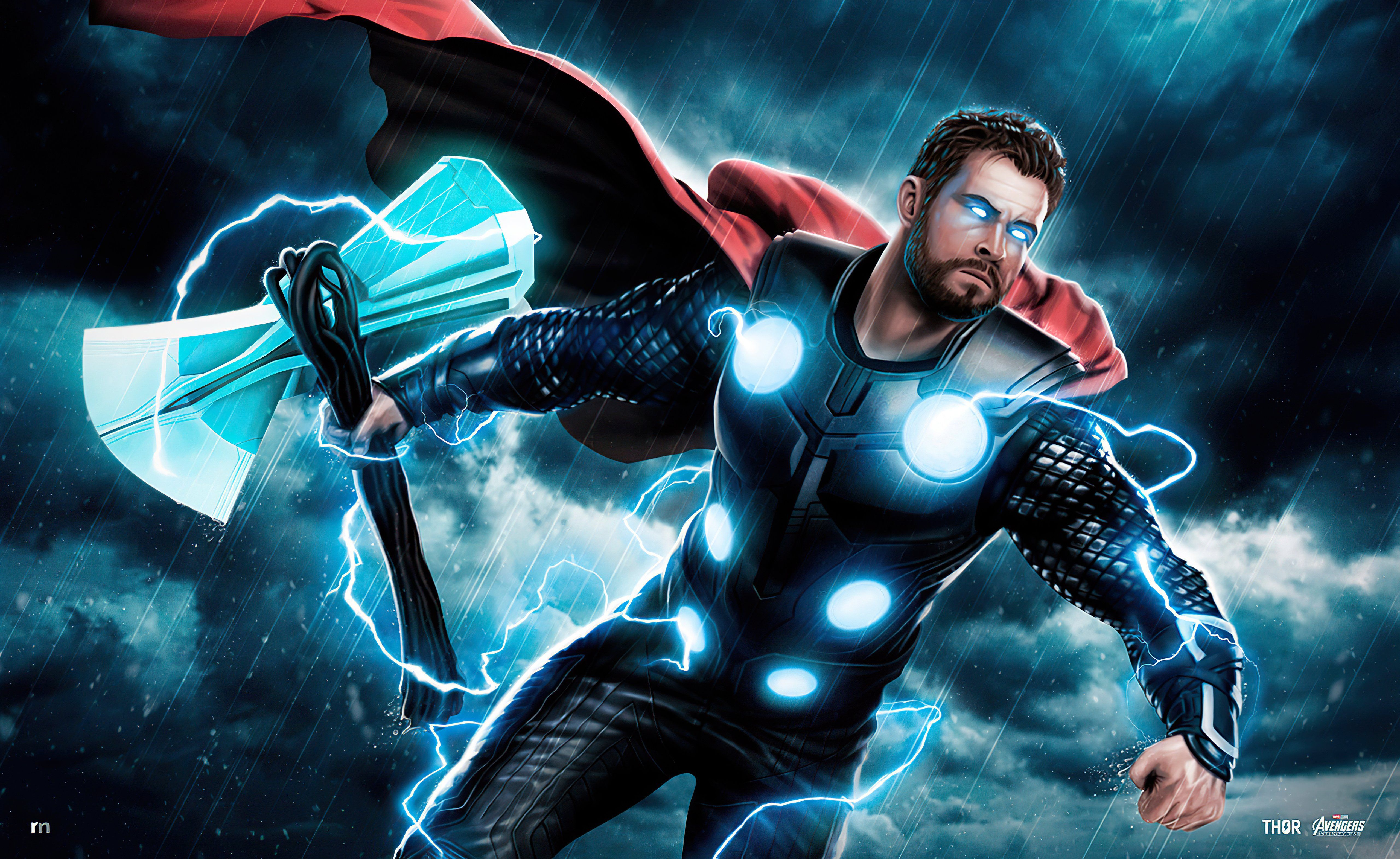 Thor With Thunder Wallpapers - Top Free Thor With Thunder Backgrounds ...