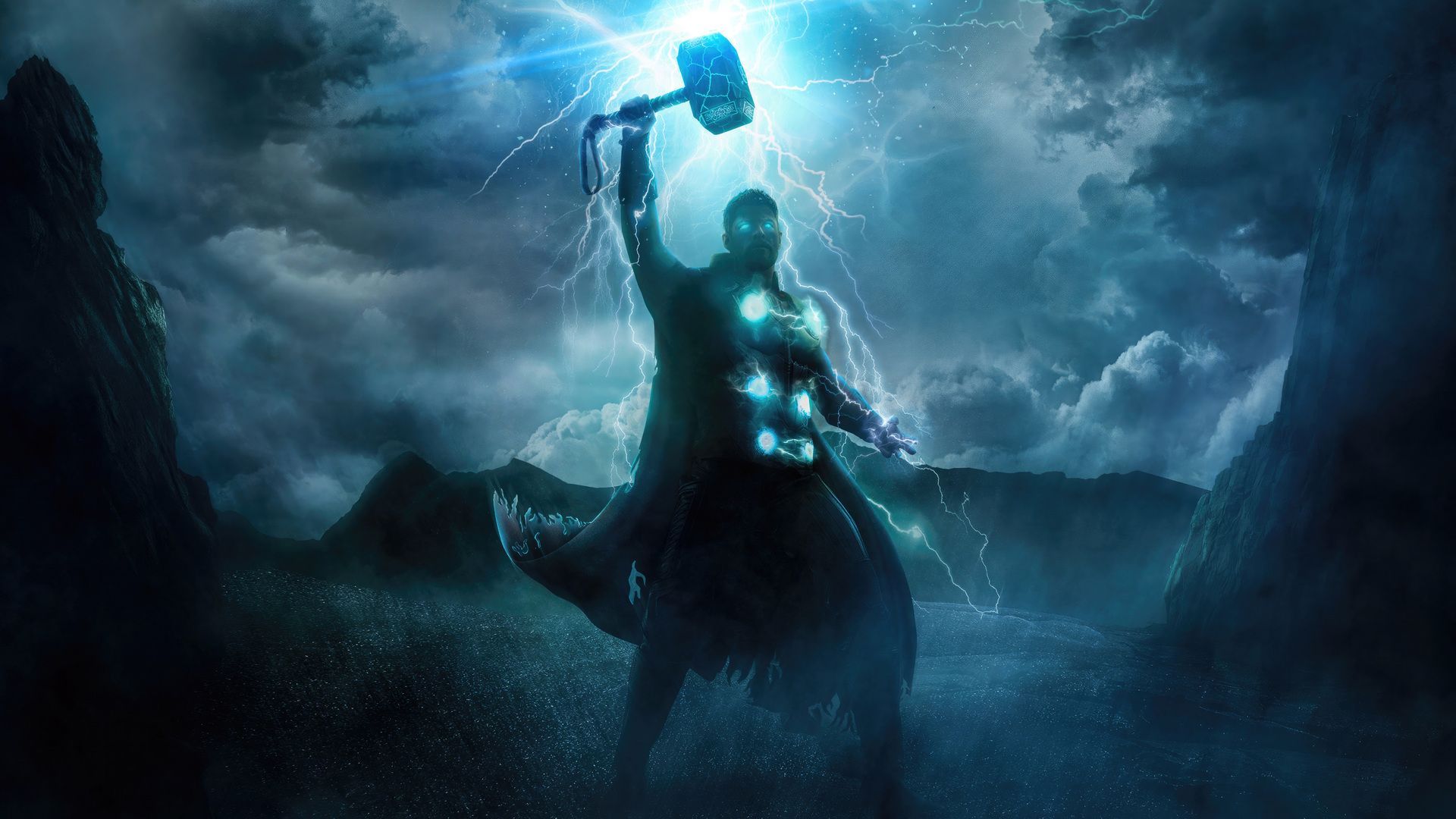 Thor With Thunder Wallpapers - Top Free Thor With Thunder Backgrounds - WallpaperAccess