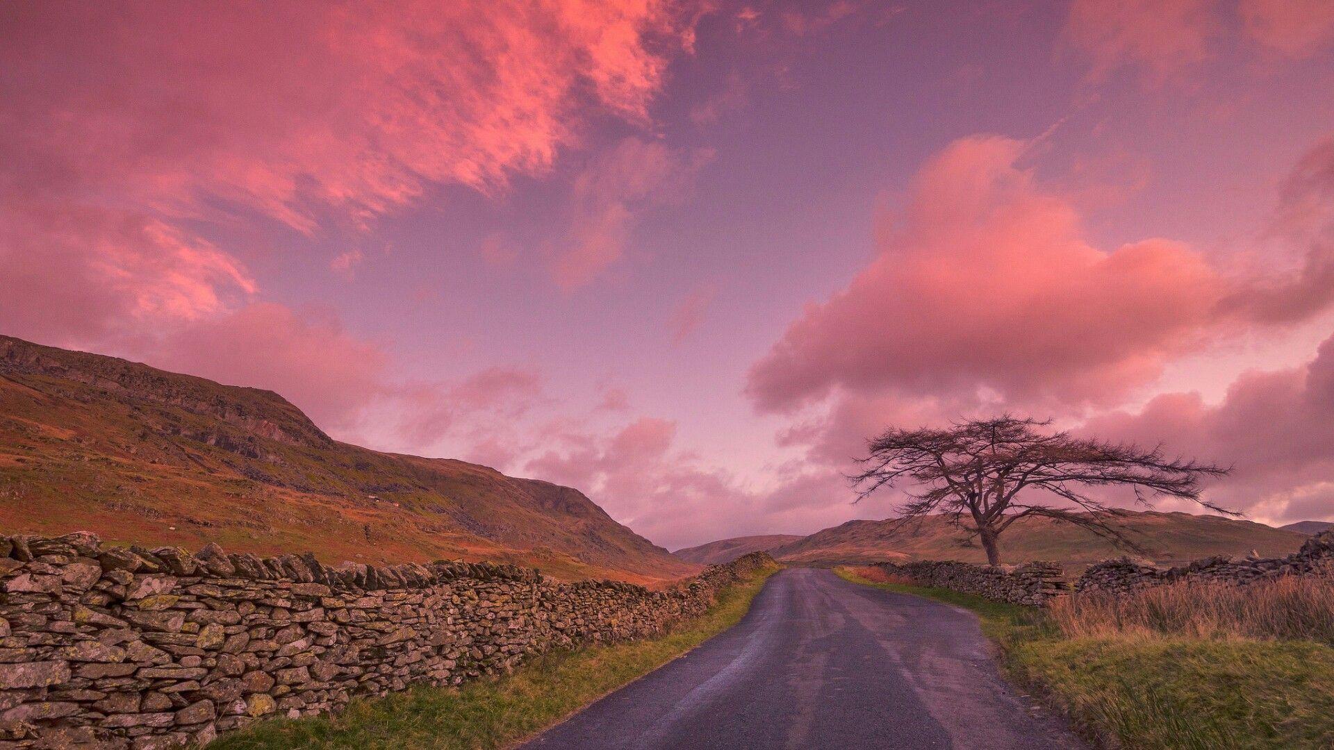 Pink Sky Wallpapers - Top Free Pink Sky Backgrounds - WallpaperAccess