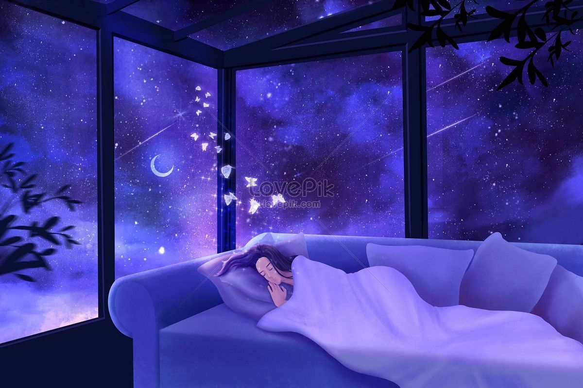Night Sleep Wallpapers - Top Free Night Sleep Backgrounds - WallpaperAccess