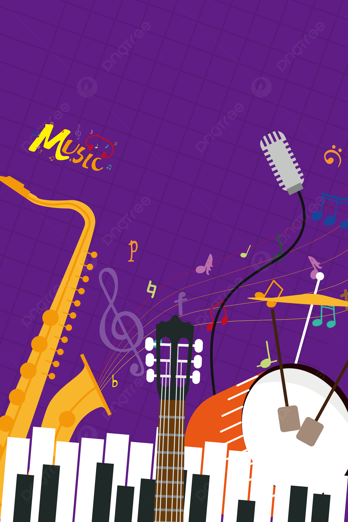 Music Purple Wallpapers - Top Free Music Purple Backgrounds ...