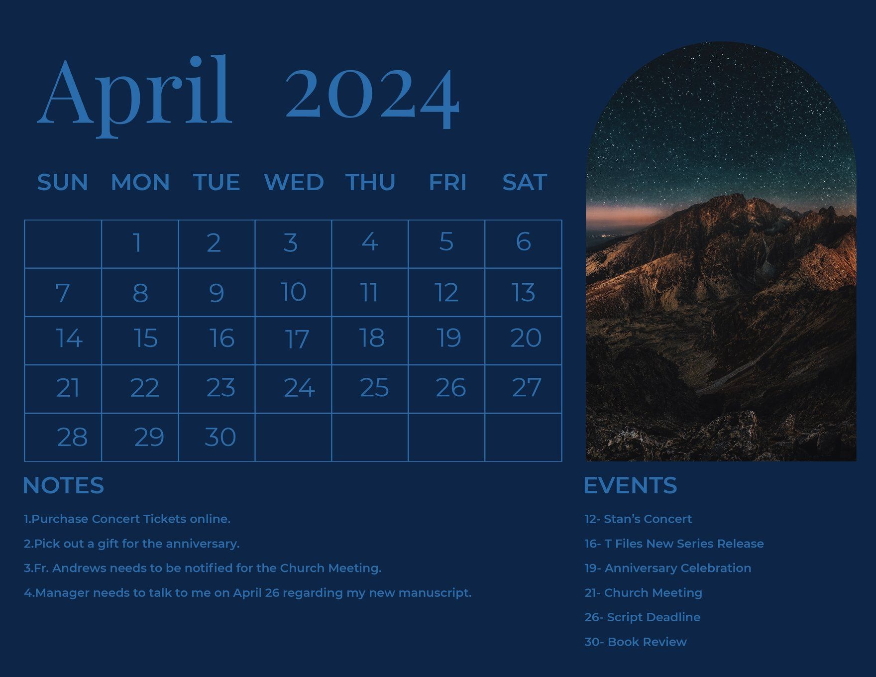 April 2024 Calendar Wallpapers - Top Free April 2024 Calendar ...