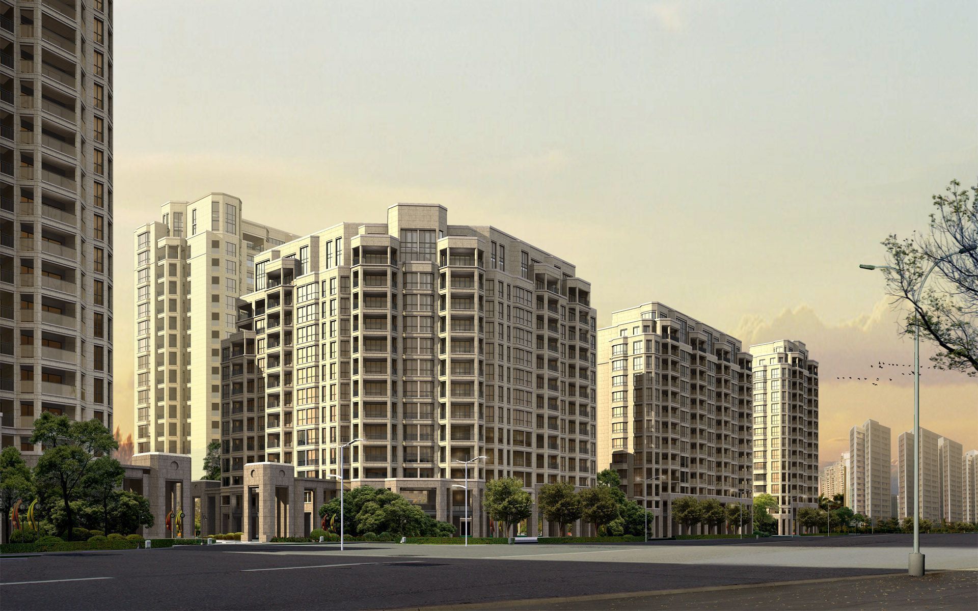 Apartment Building Wallpapers - Top Free Apartment Building Backgrounds ...