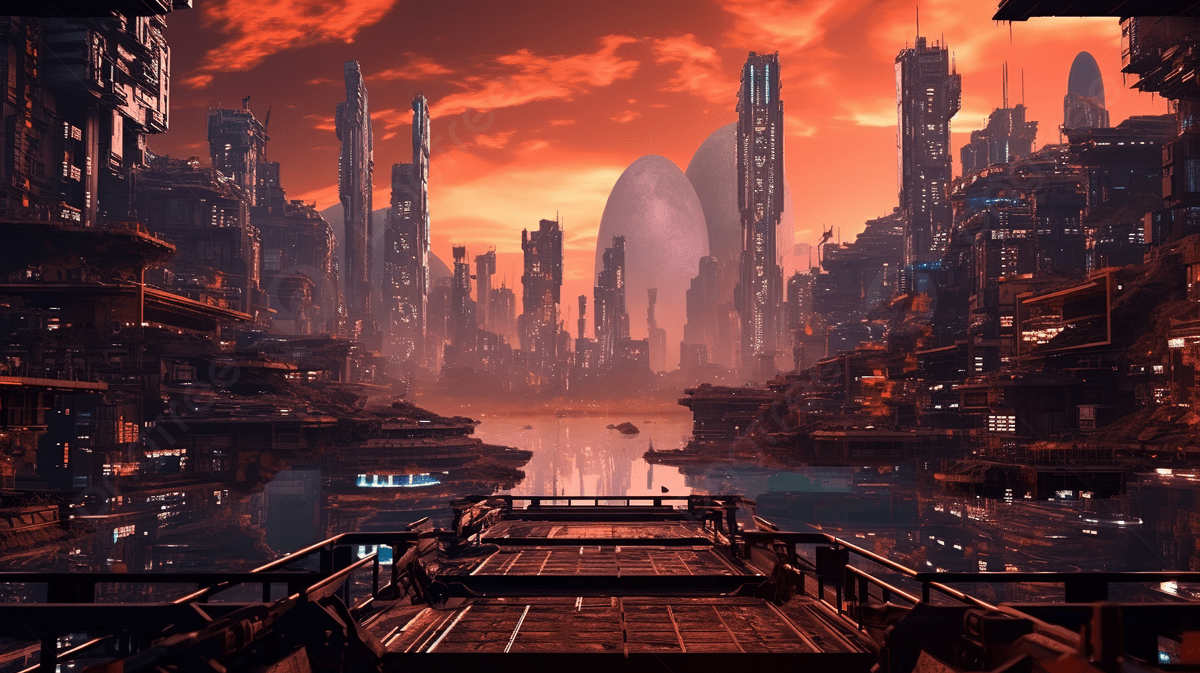 Cyberpunk Landscape Wallpapers - Top Free Cyberpunk Landscape ...