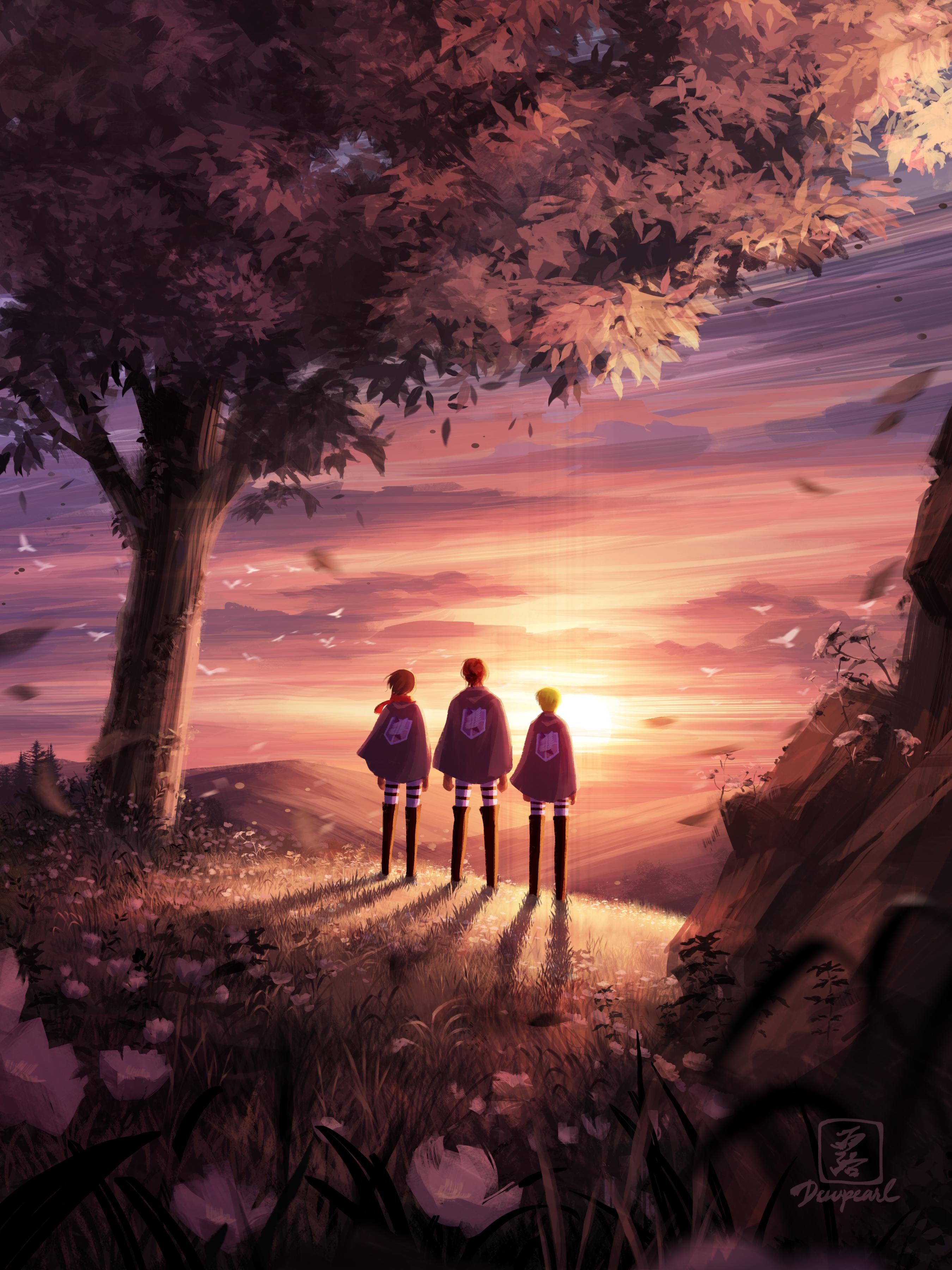 Attack On Titan Tree Wallpapers - Top Free Attack On Titan Tree ...